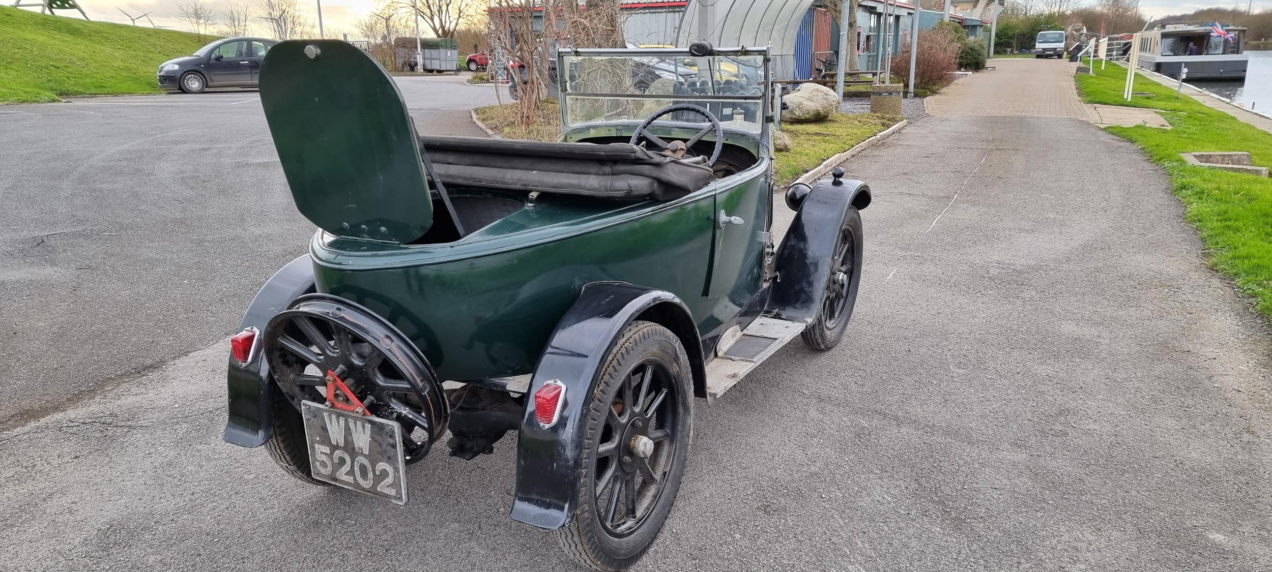 1928 Triumph Super Seven two seater de Luxe, 832cc. Registration number ...