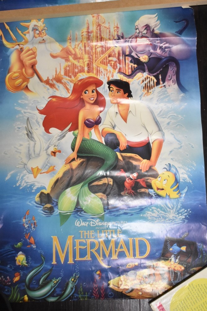 1990 movie film poster for Disney The Little Mermaid , banned version ...