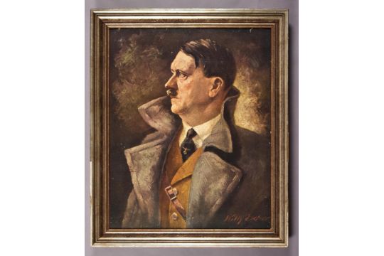 Deutsches Reich 1933 - 1945 - Kunst : Willy Exner, Porträt Adolf Hitler ...
