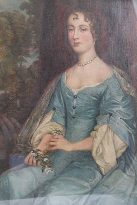 In the manner of Sir Peter Lely, portrait of Barbara Palmer (nee ...