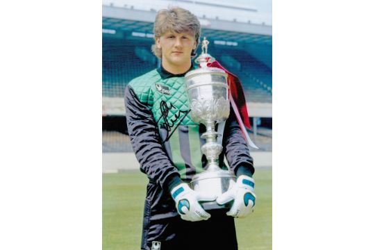 Football John Lukic signed 12x8 colour photo. Jovan John Lukic ( born ...