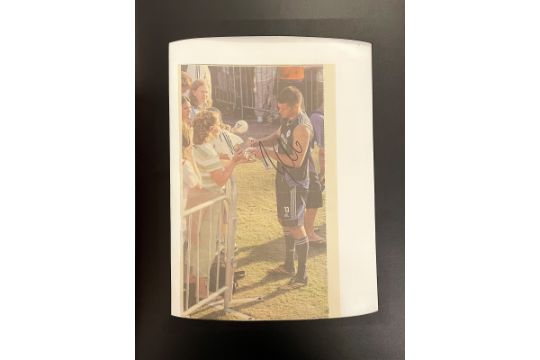 Large Sports signature collection featuring newspaper and magazine ...