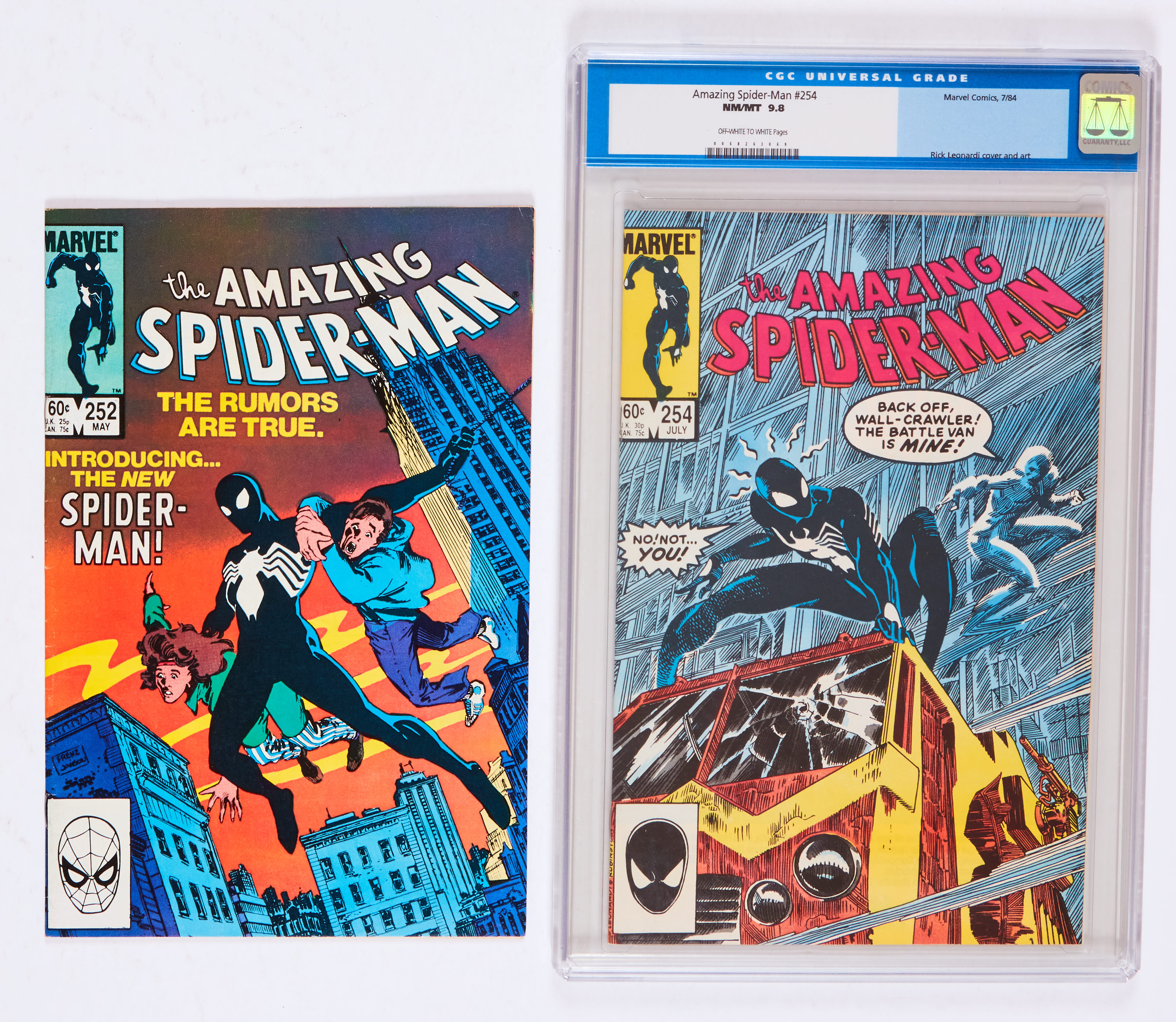 Amazing Spider-Man 252 (1984) [vfn+]. With Amazing Spider-Man 254 (1984 ...