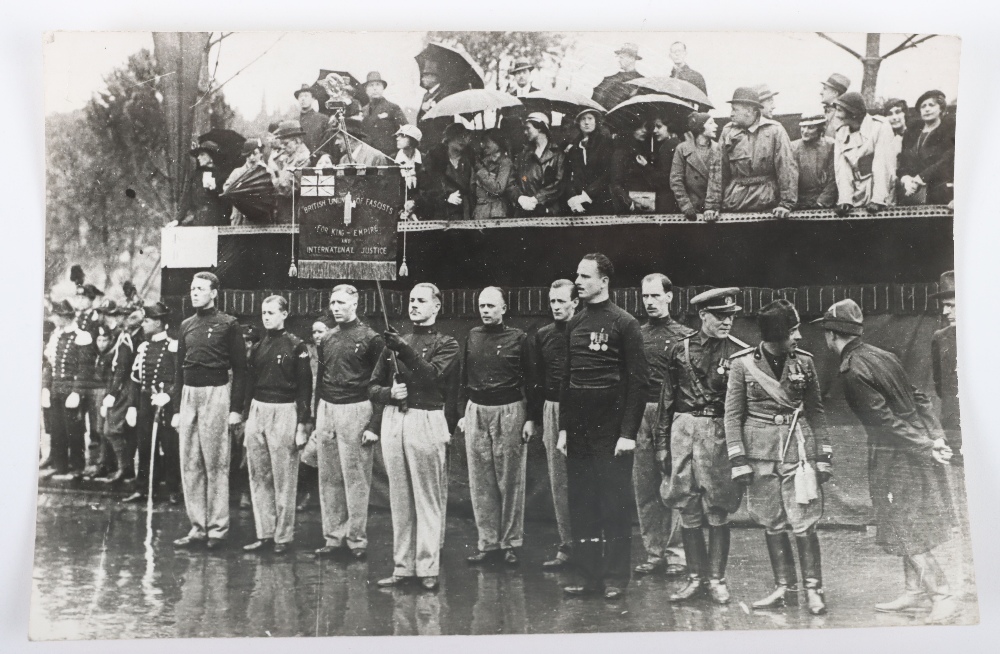 1930’s Oswald Mosley British Union of Fascists Press Photograph ...