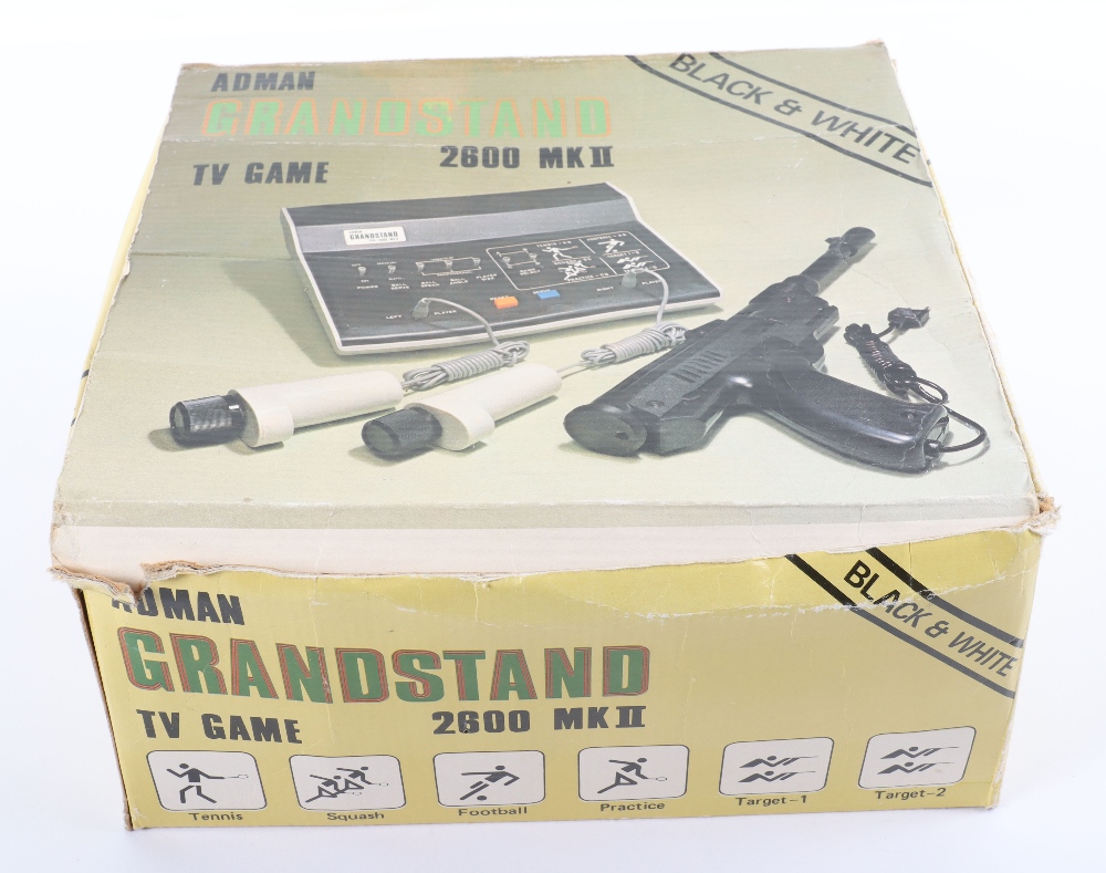 Adman Grandstand 2600 Mk 2 boxed, 1980s tv game comes compete in ...