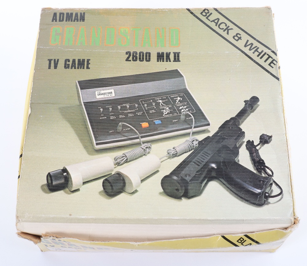 Adman Grandstand 2600 Mk 2 boxed, 1980s tv game comes compete in ...