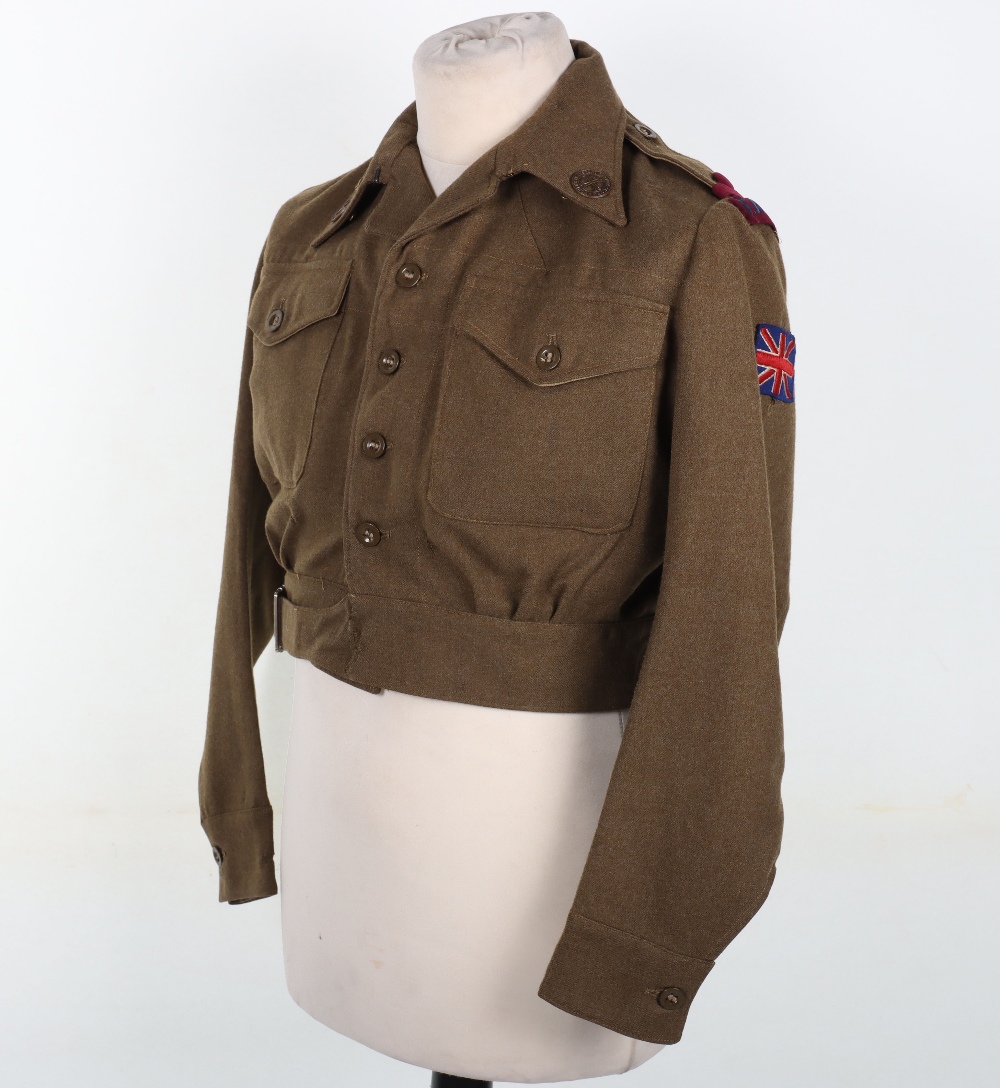 WW2 British Women’s First Aid Nursing Yeomanry (FANY) Battle Dress ...