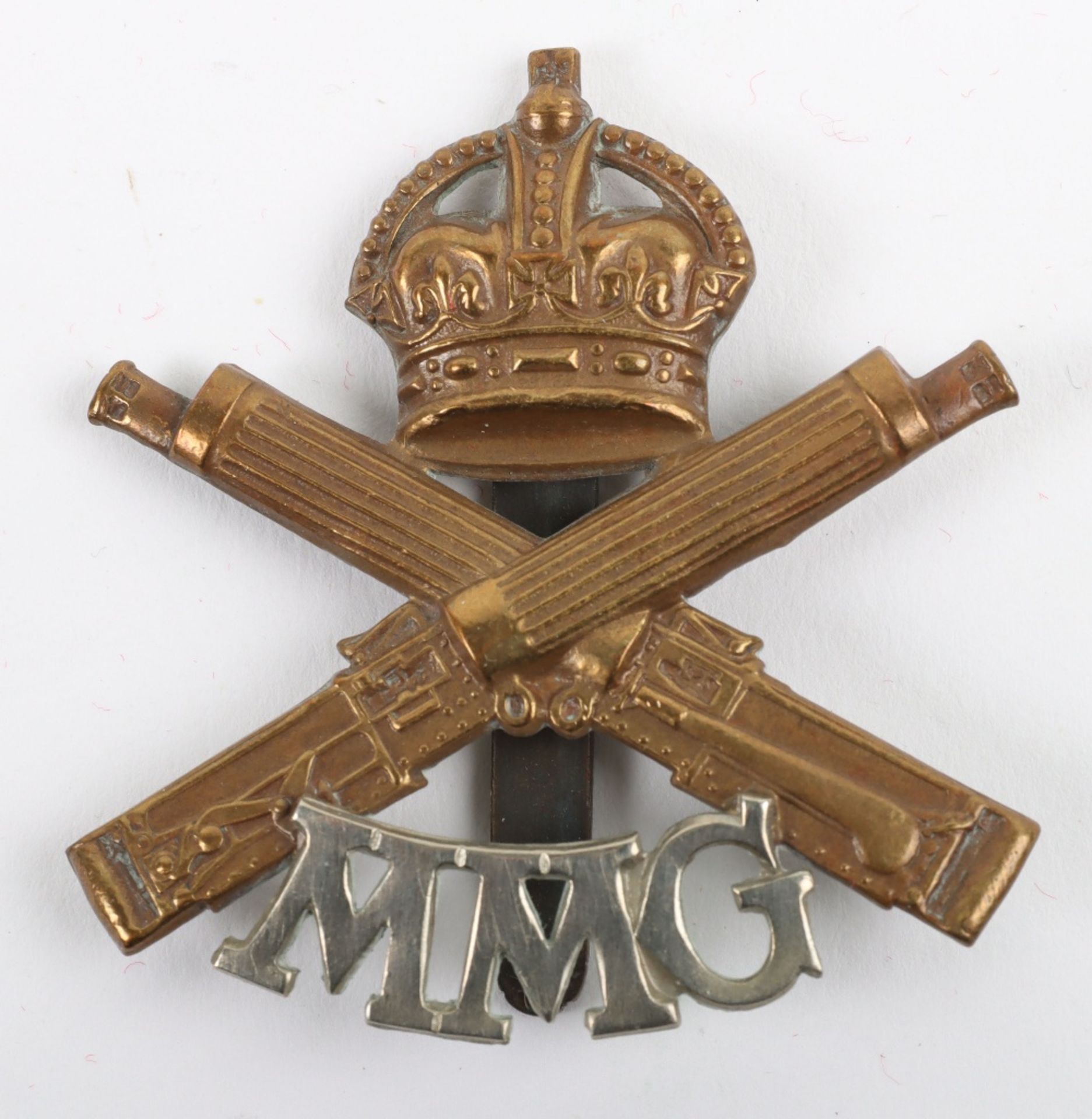 WW1 Motor Machine Gun Corps Cap Badge, fine other ranks example with ...