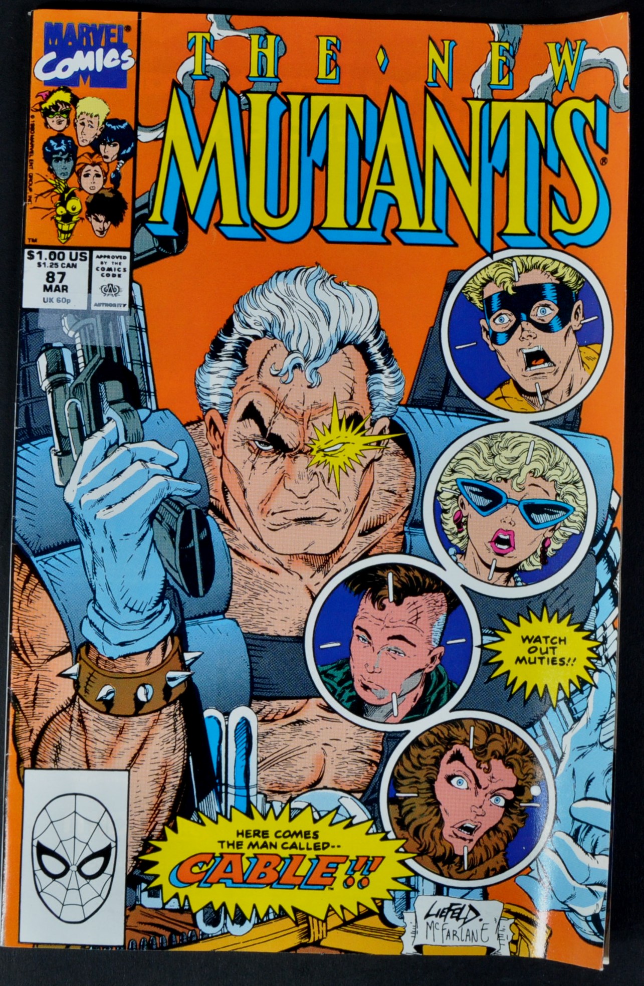 Marvel Comics - The New Mutants - Issue #87 1990 - First appearance of ...