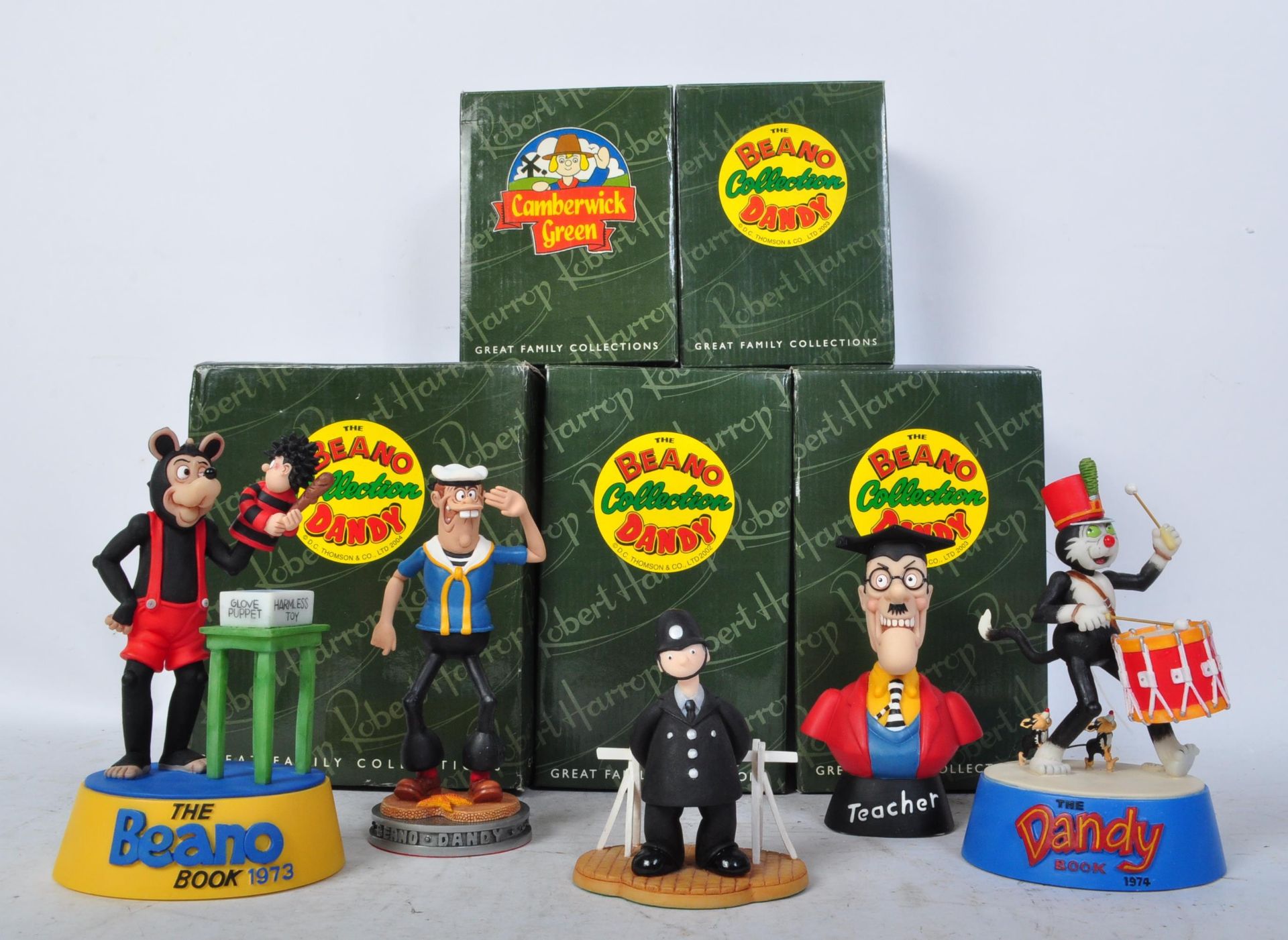 Beano – Robert Harrop – a collection of figurines / statues to include ...