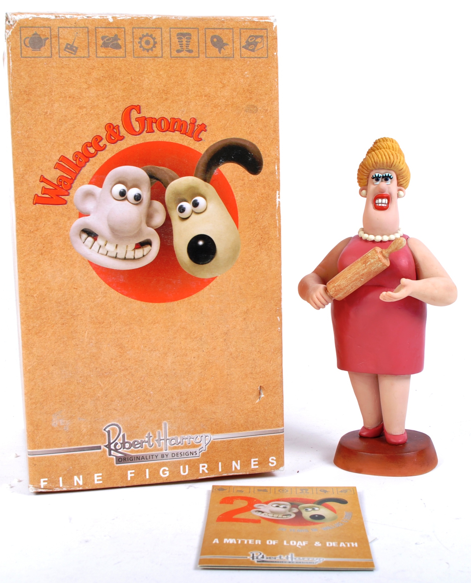 WALLACE & GROMIT - ROBERT HARROP - LIMITED EDITION FIGURINE - auctions ...
