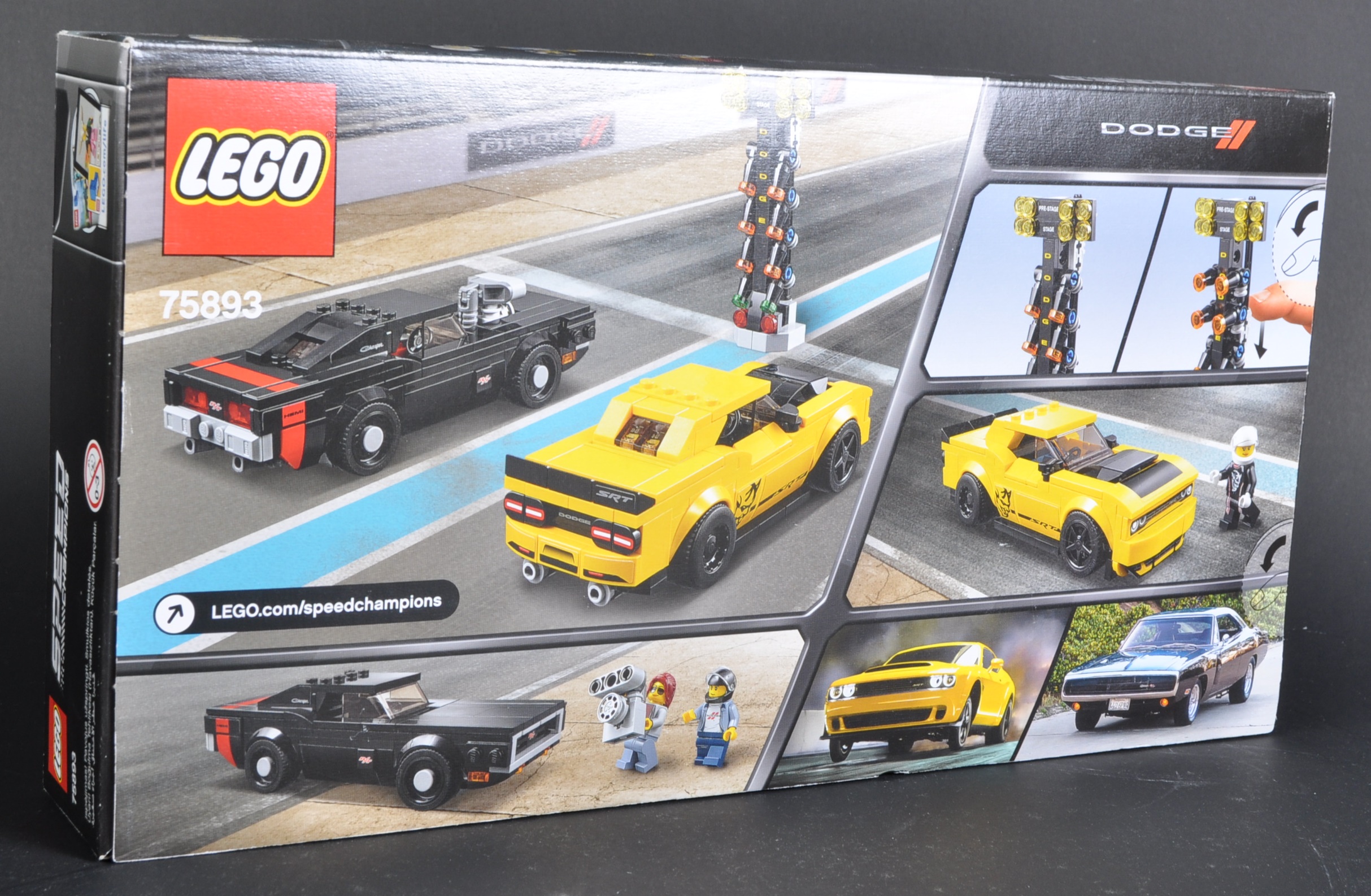 LEGO SET - SPEED CHAMPIONS - 75893 - 2018 DODGE CHALLENGER SRT DEMON ...