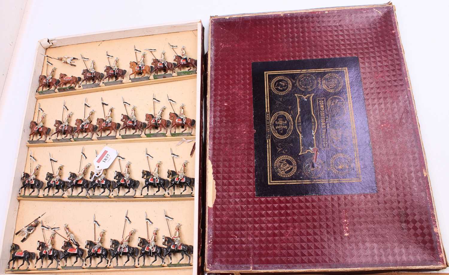 Heyde of Dresden 48mm German Garde Du Korps Cavalry, 28 examples, Circa ...
