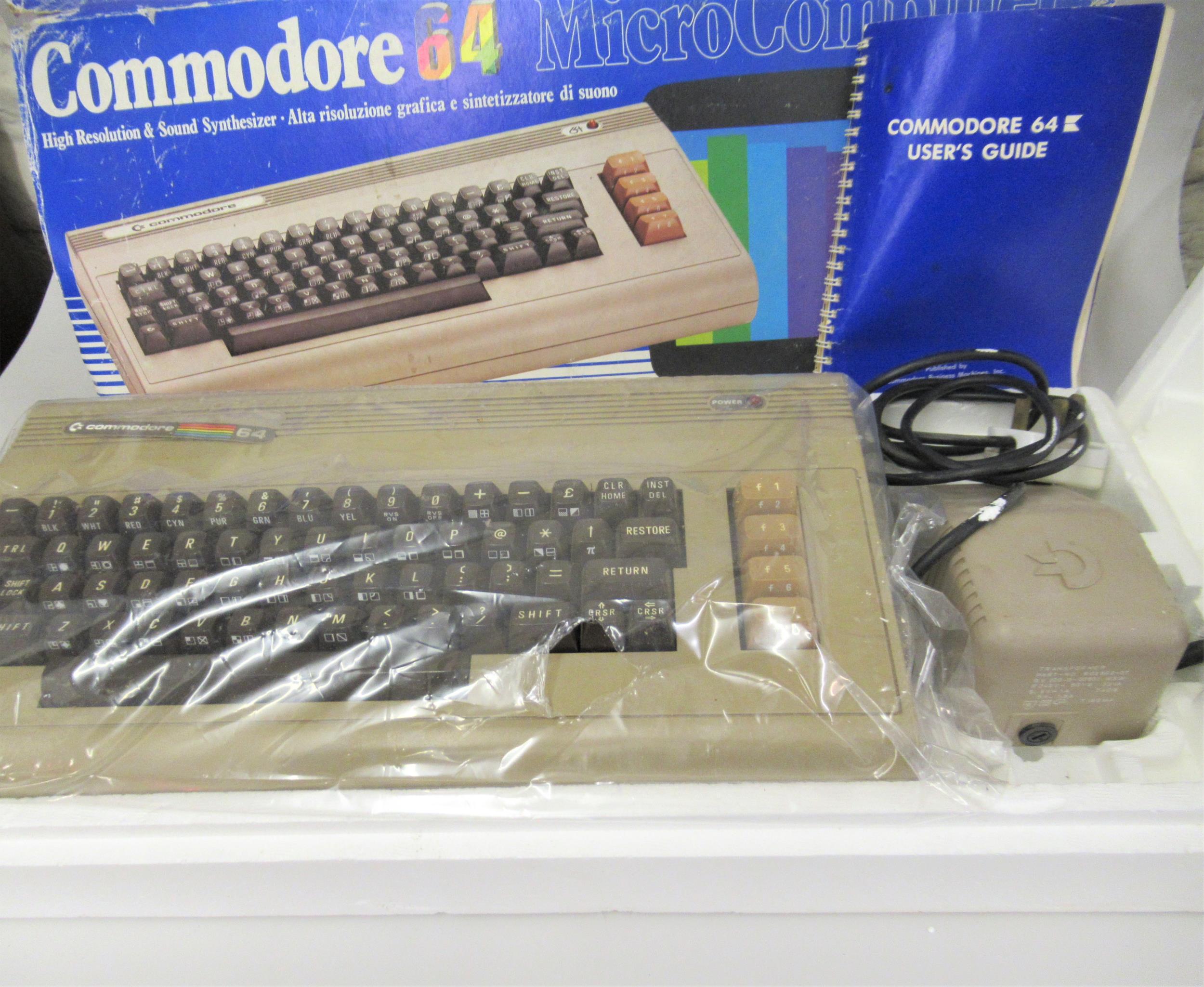 Comodore 64 micro computer, in original box
