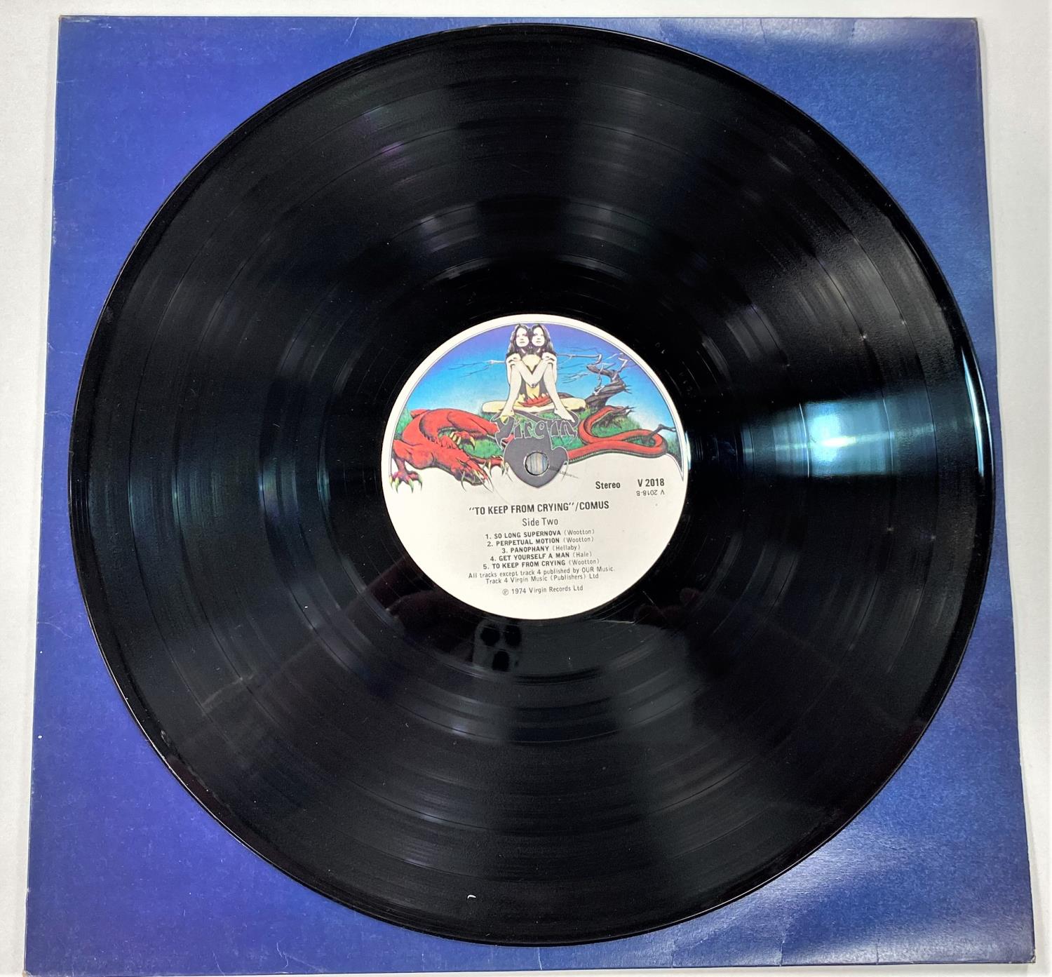 COMUS - FIRST UTTERANCE, Dawn DNX 2506, LP gatefold sleeve with lyric ...