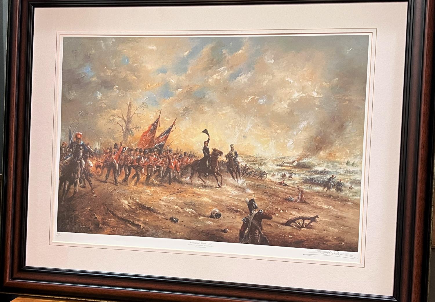 David Cartwright: Wellington's Finest Hour, artist signed limited ...