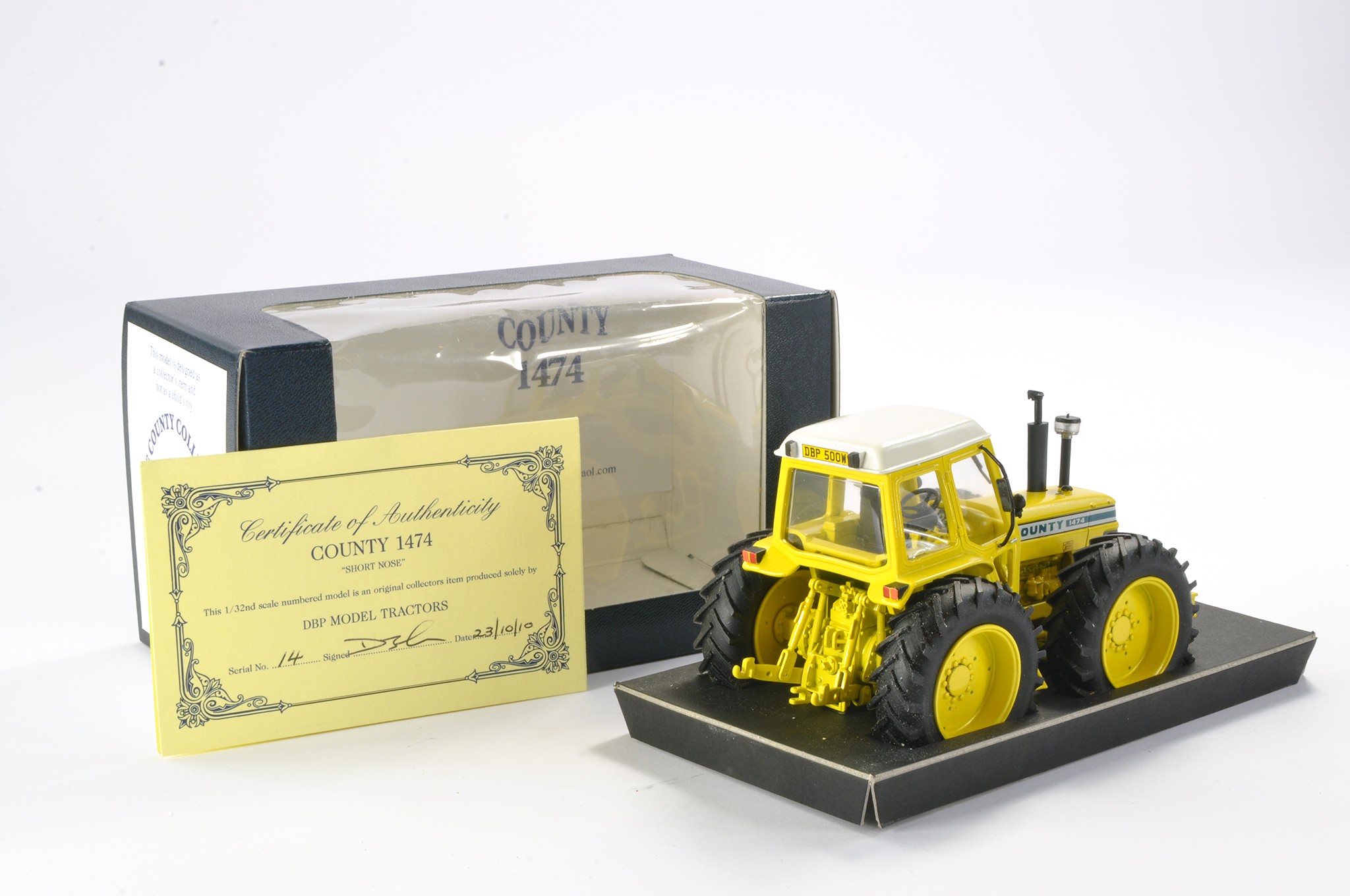 DBP Hand built 1/32 farm model comprising County 1474 industrial short ...