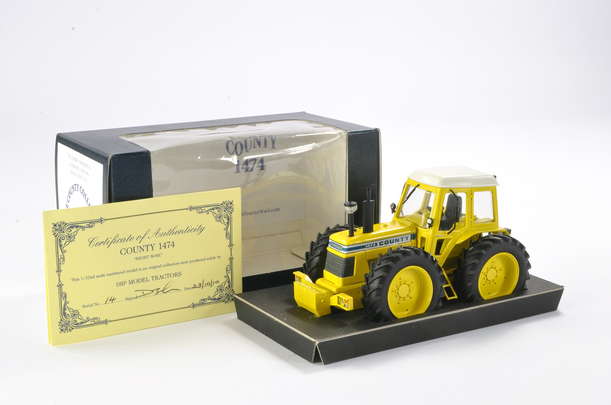 DBP Hand built 1/32 farm model comprising County 1474 industrial short ...