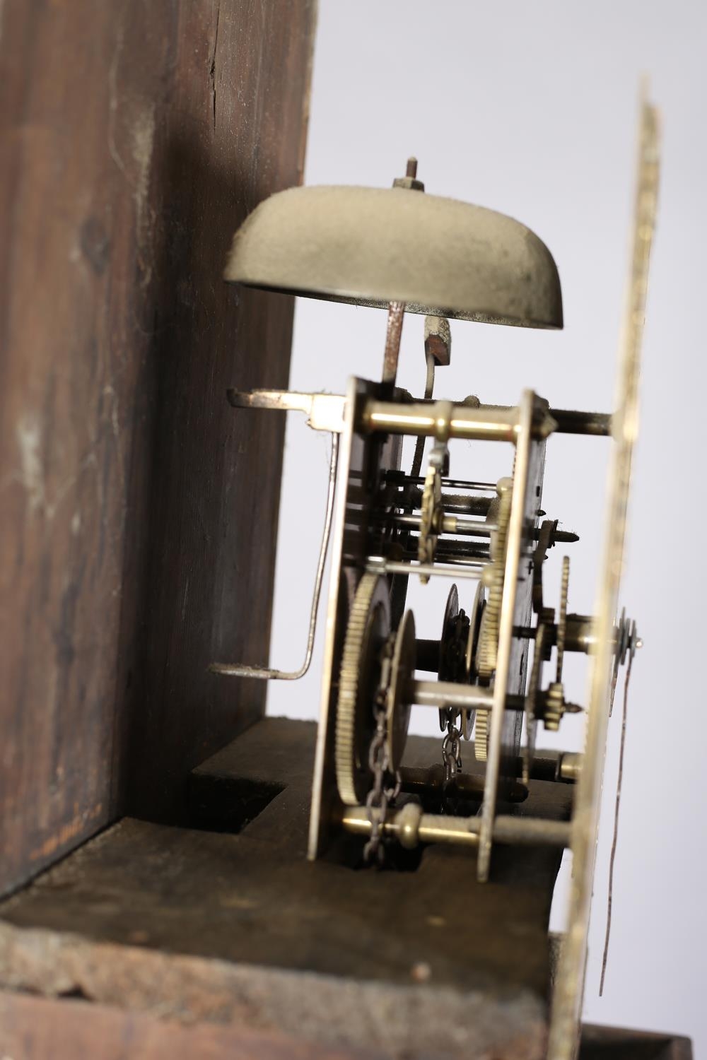 AN EARLY 19TH CENTURY OAK LONGCASE CLOCK by John Ramsbottom of Hall ...