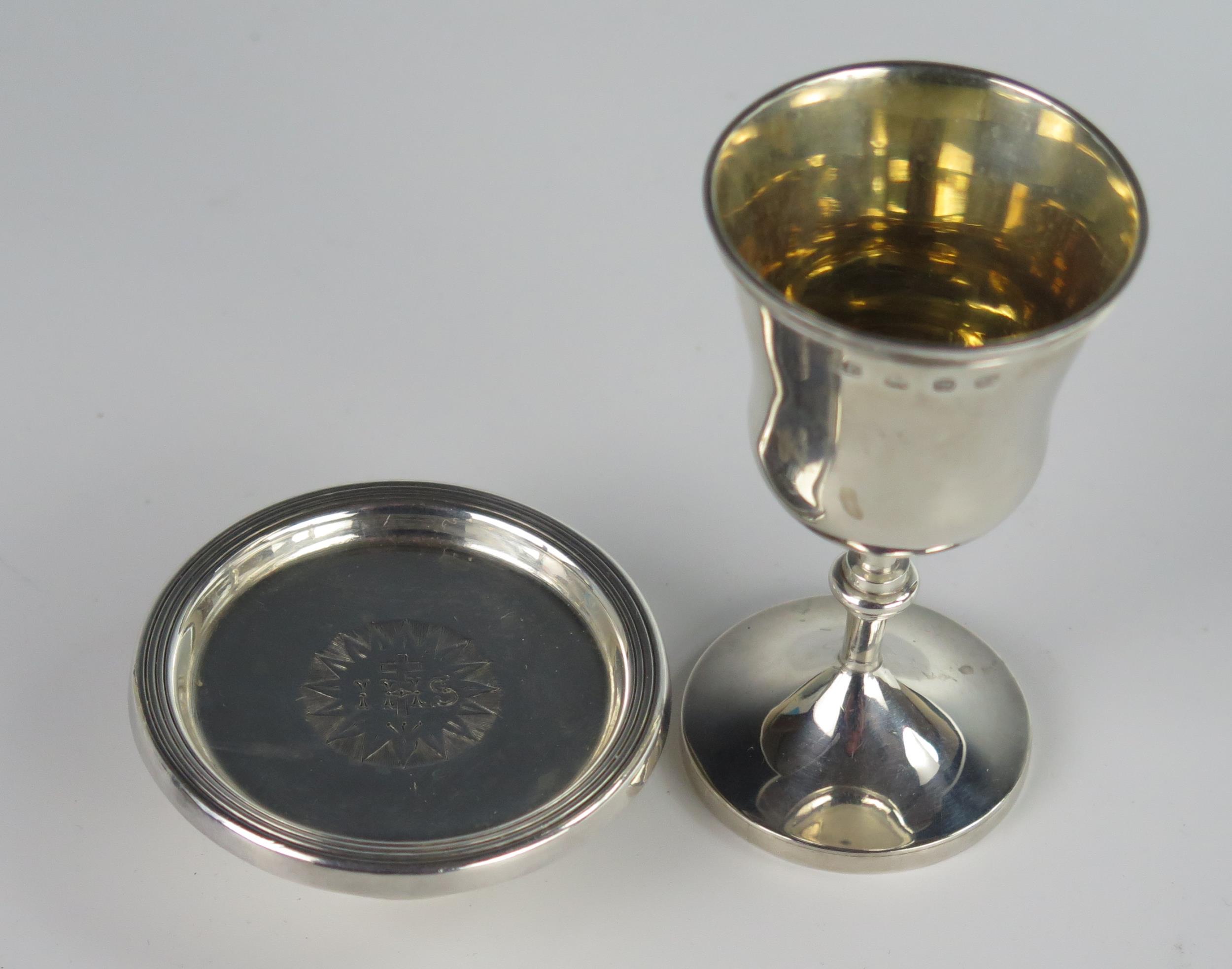 A Small Victorian Silver Communion Cup, 8cm high, Birmingham 1896 ...