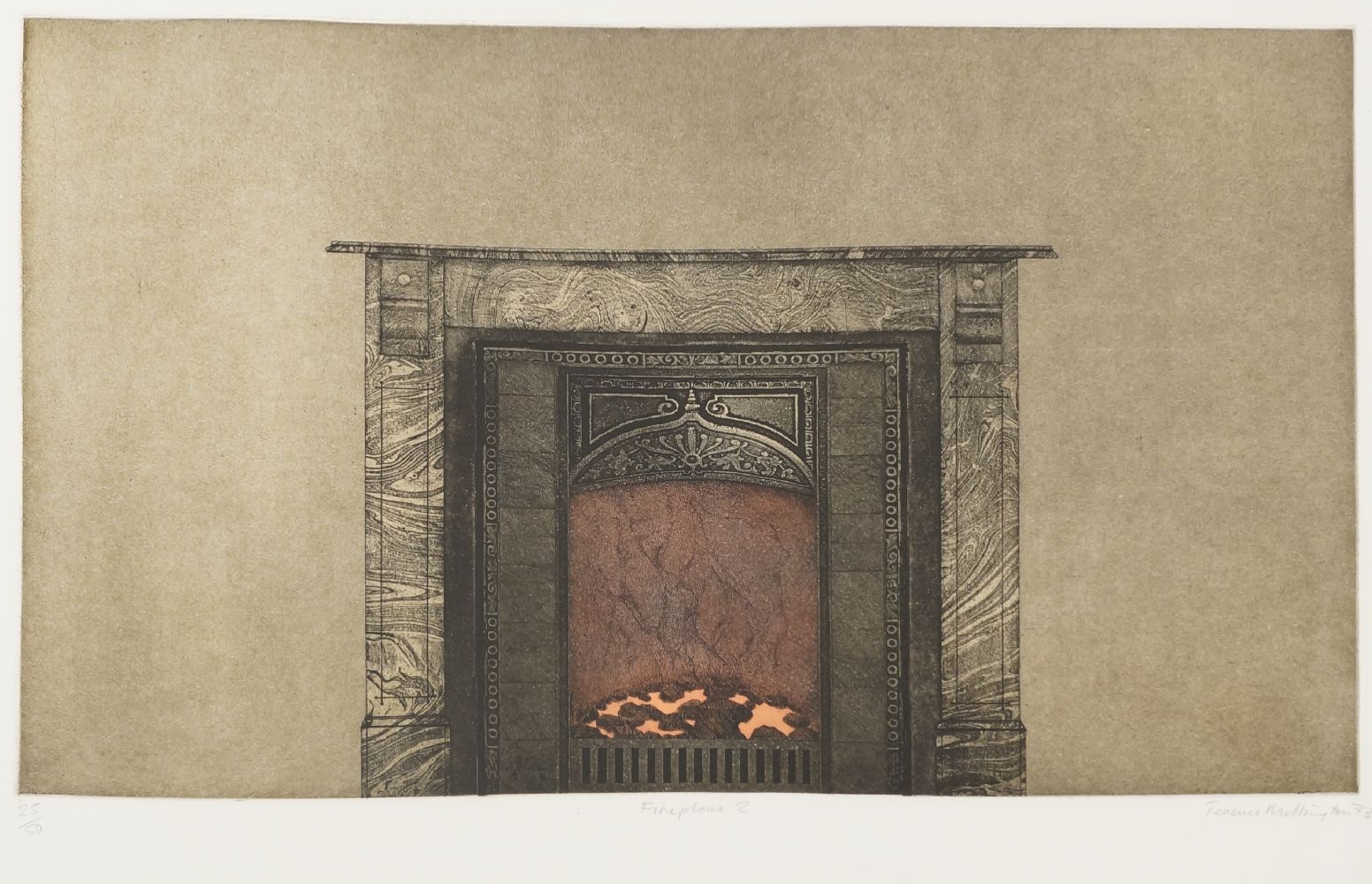 Terence Millington, British b.1942- Prince, Fireplace 2 and Untitled ...