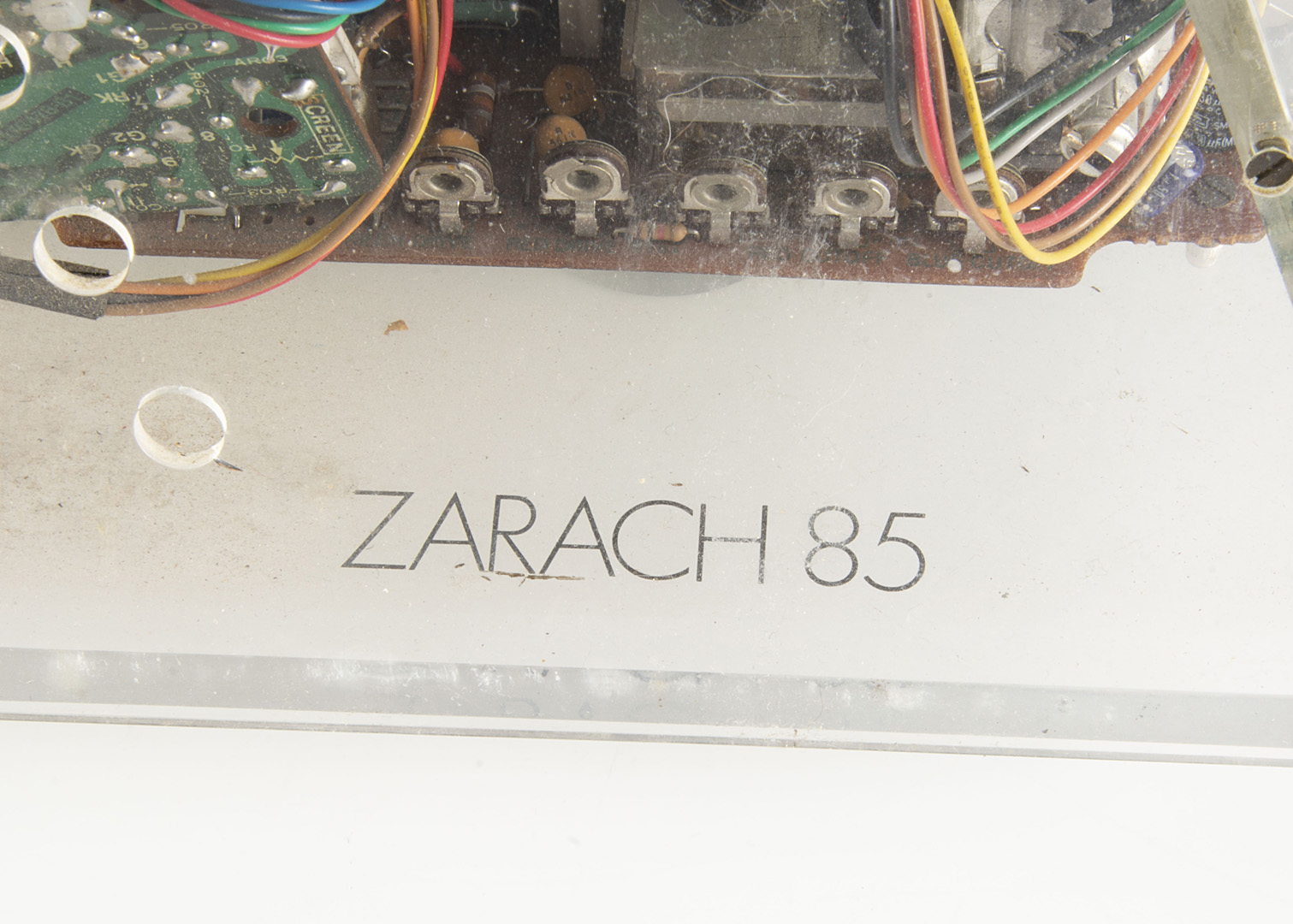 Zarach 85 Pyramid Television, a very interesting Pyramid perspex 'see ...
