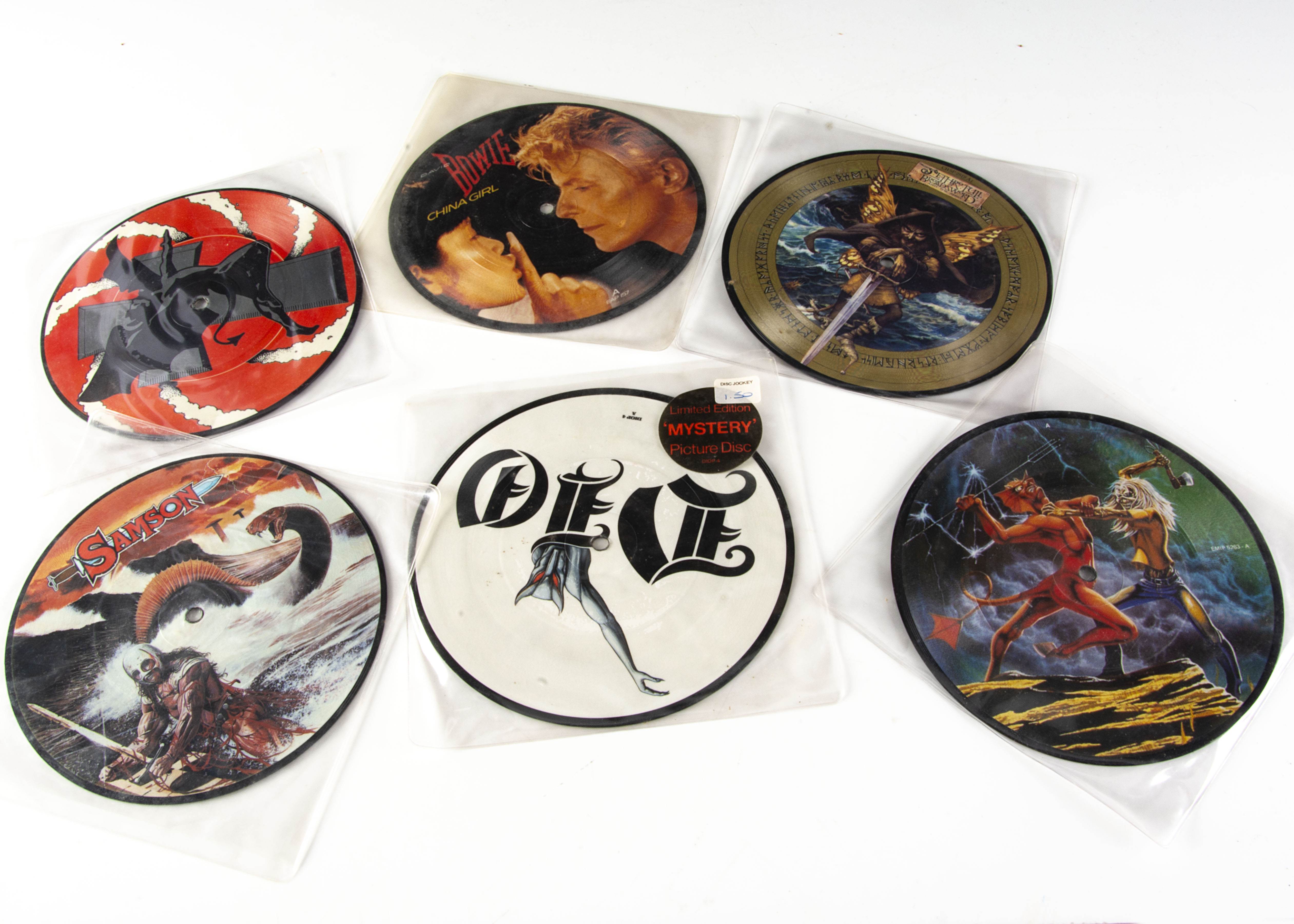 Rock / Metal Picture Discs, approximately thirty-five 7" Picture Discs ...