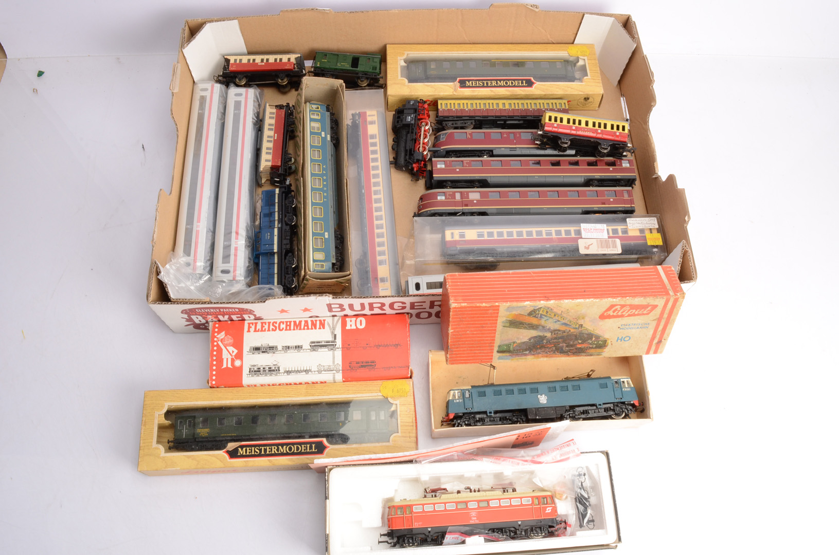 Liliput Fleischmann Trix Express HO gauge Locomotives and rolling stock ...