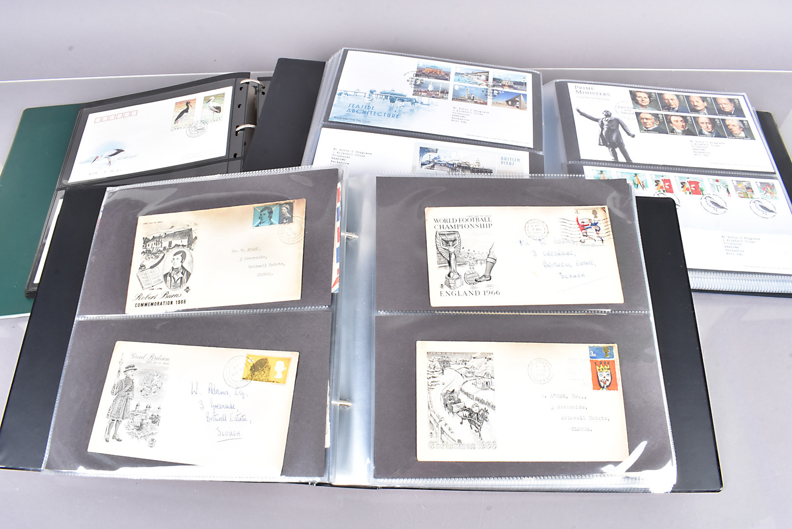 A large assortment of British FDCs and Stamp sets, 1960s onwards ...