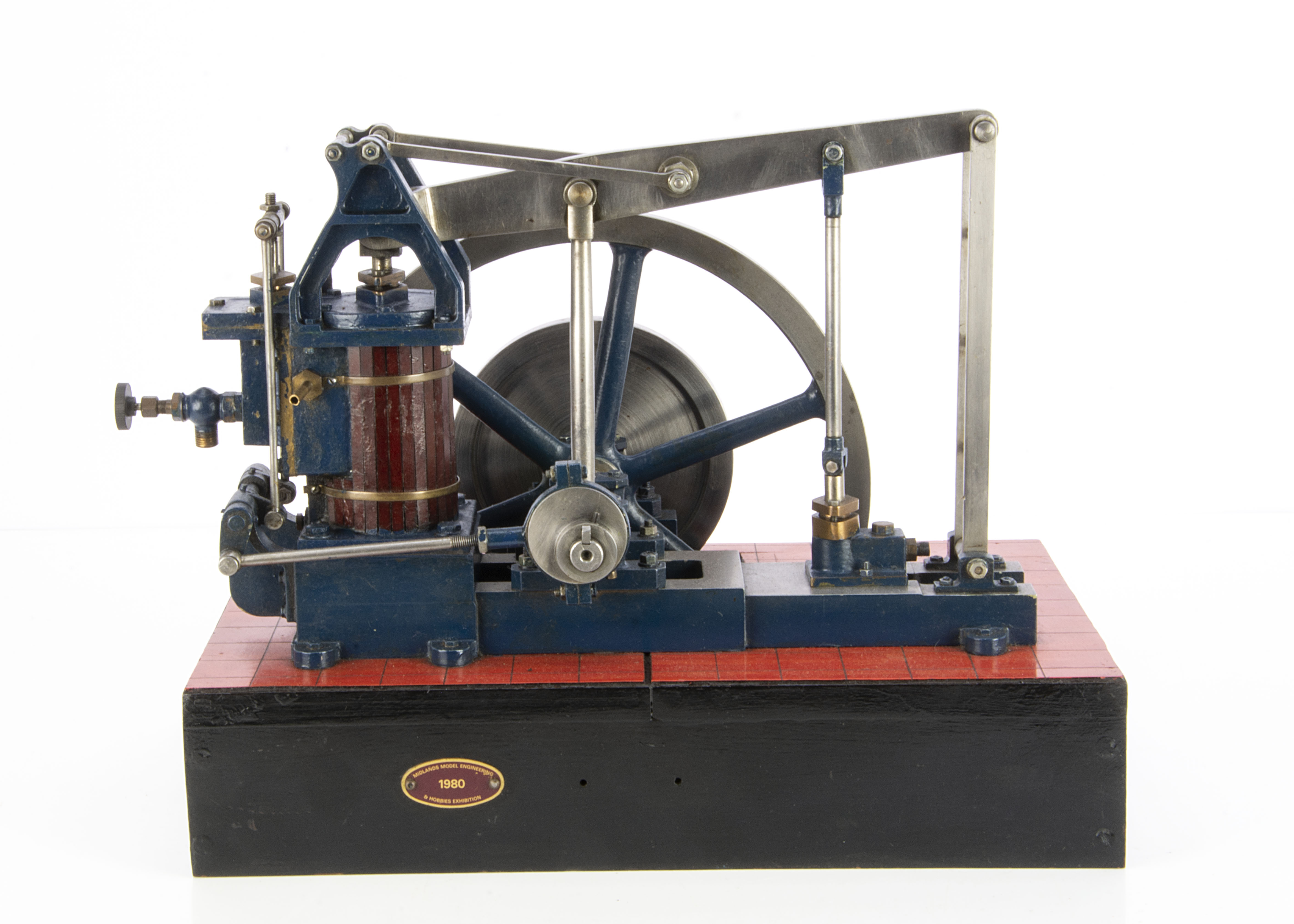 An 'Easton & Amos' type 'Grasshopper' half-beam Steam Engine, nicely ...