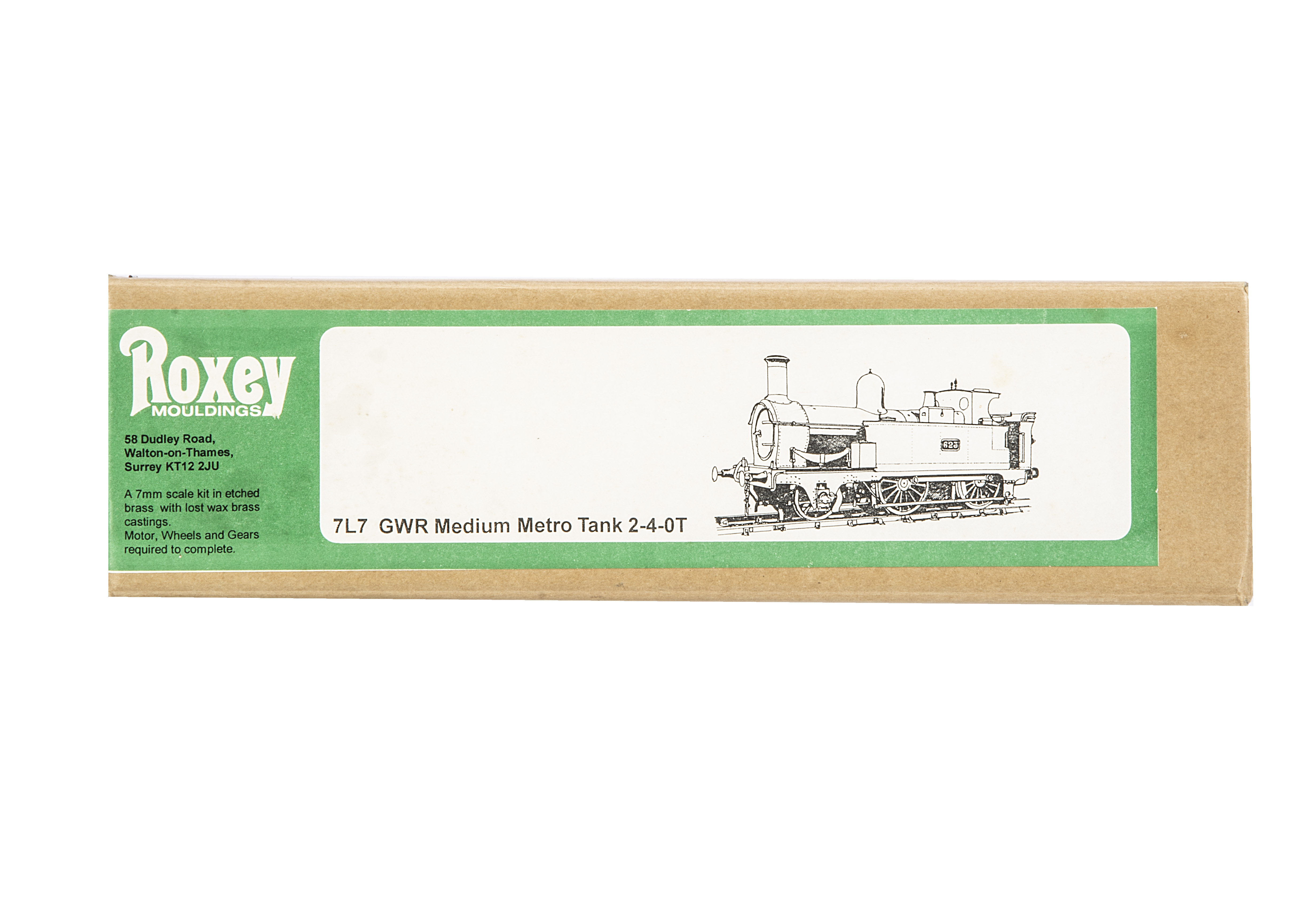 A Finescale 0 Gauge GWR 'Metro' class 2-4-0 Tank Locomotive body kit by ...