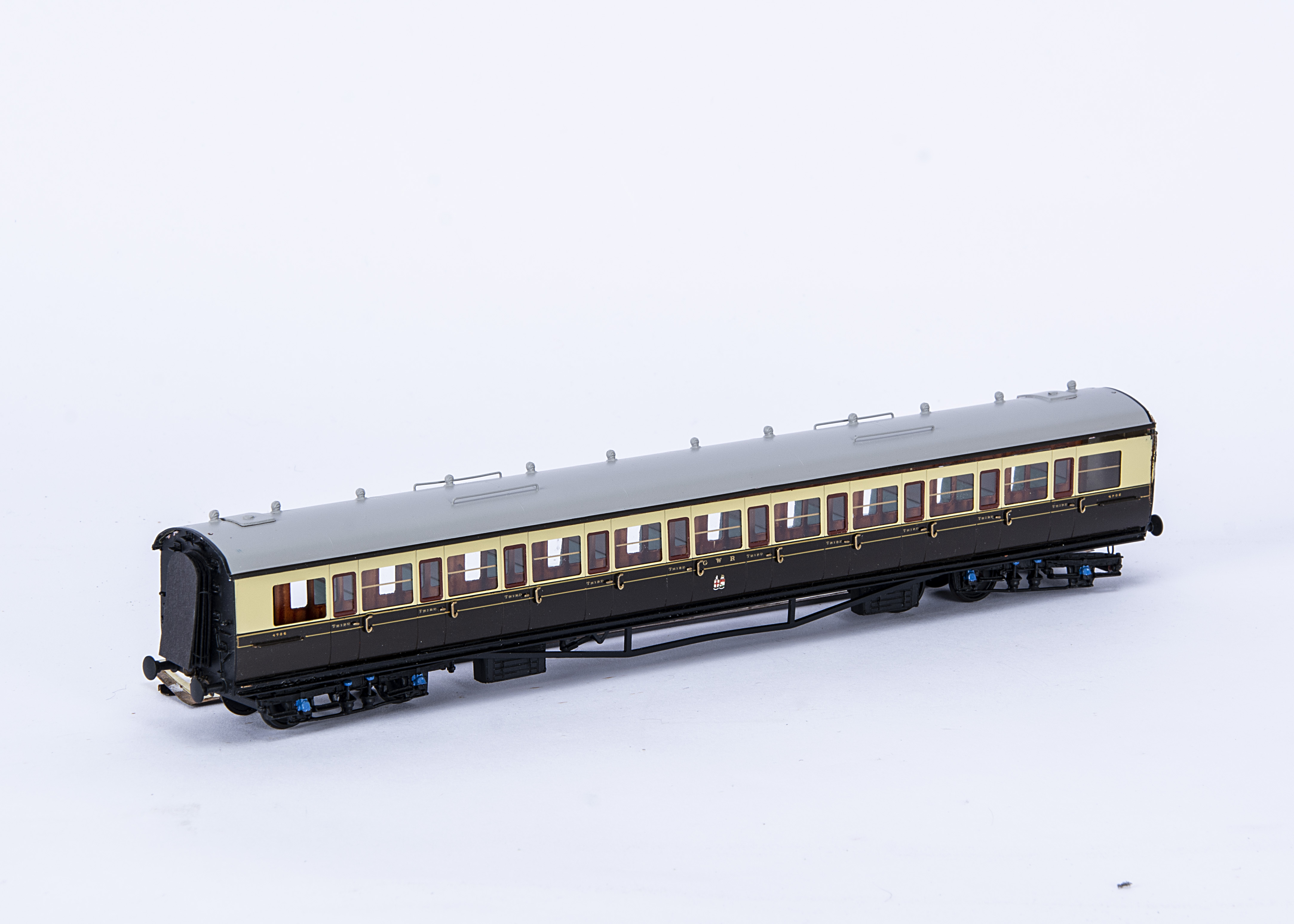 Lawrence Scale Models kitbuilt 00 Gauge 4mm GWR 70' All 3rd Side ...
