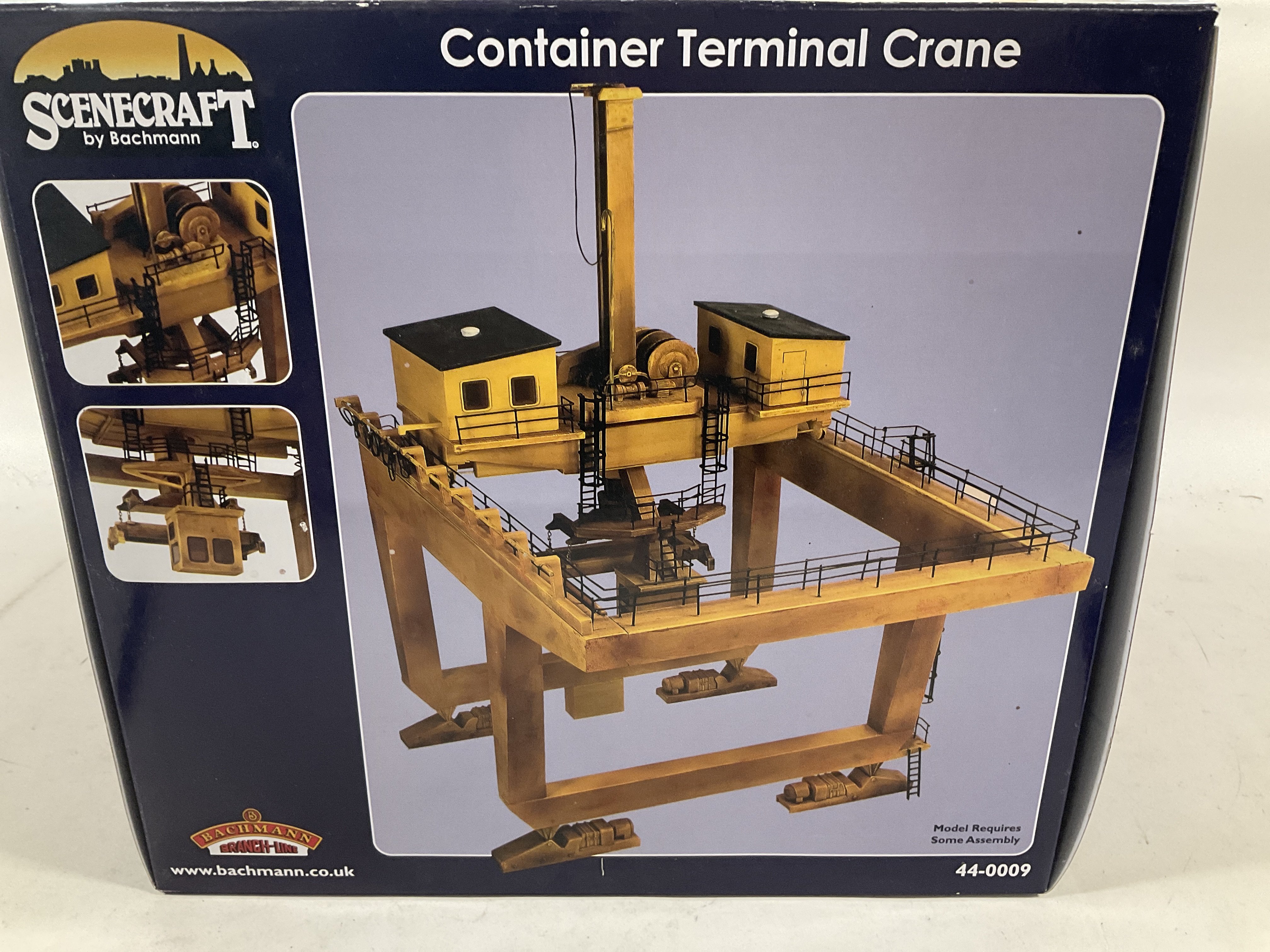 A Boxed Bachmann 00 Gauge Container Terminal Crane.#44-0009