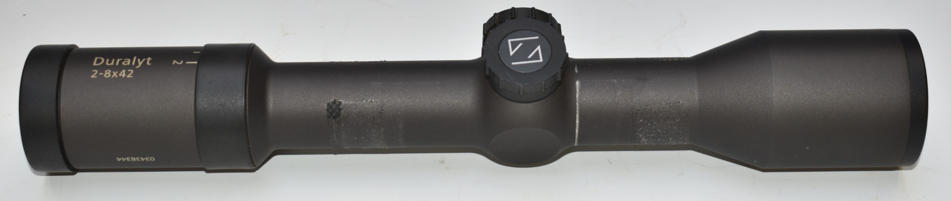 Zeiss Duralyt 2-8x42 rifle scope with lens covers, in original box with ...