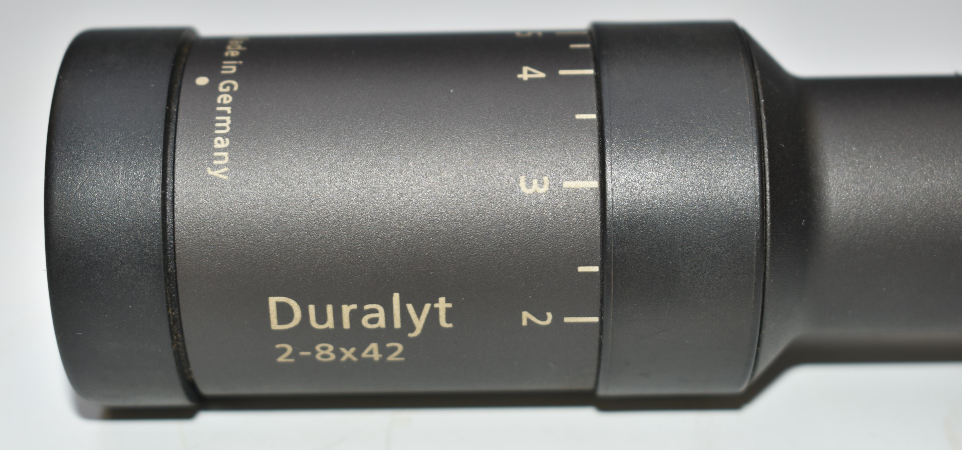 Zeiss Duralyt 2-8x42 rifle scope with lens covers, in original box with ...