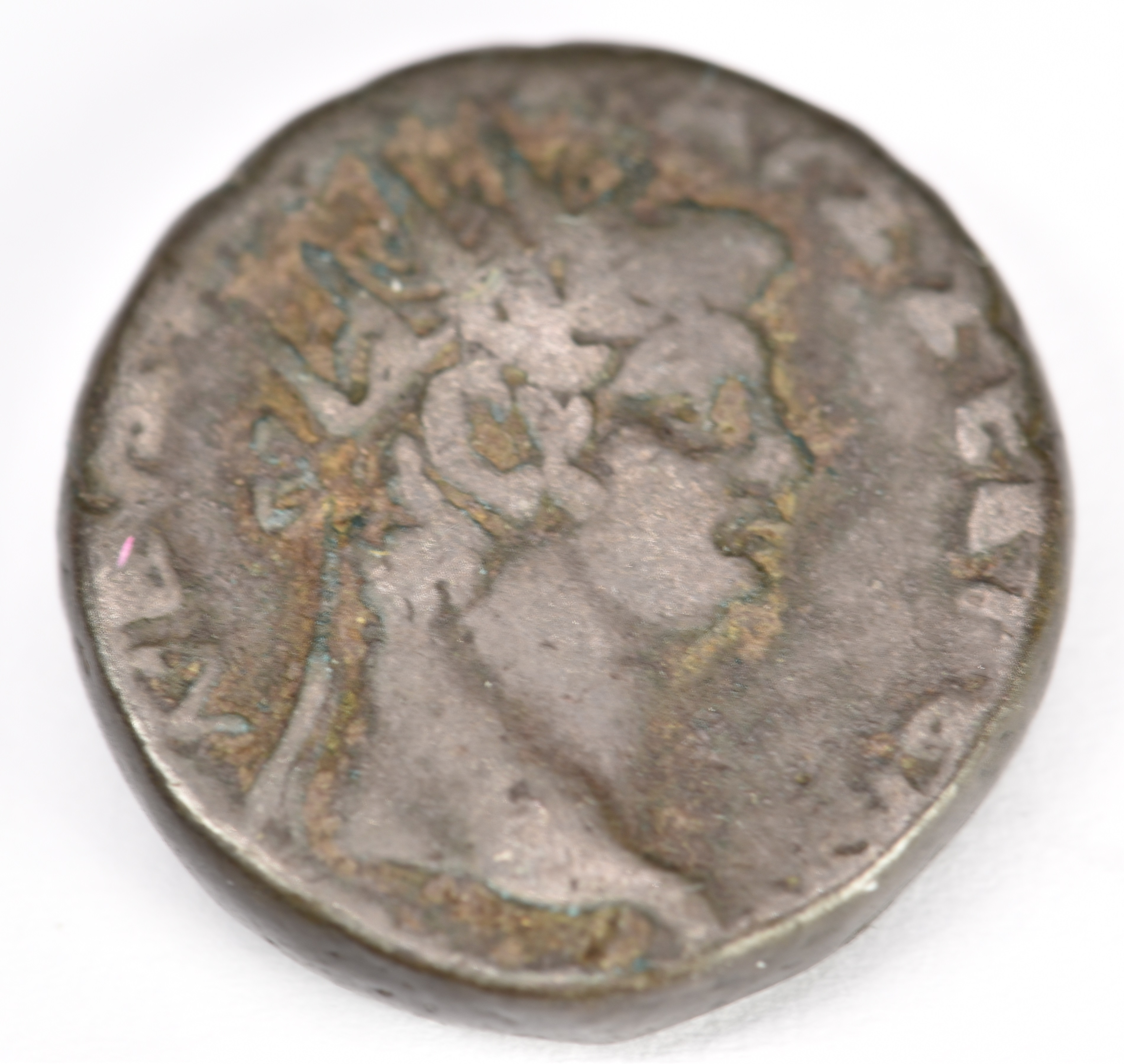 Nero Roman copper / bronze coin, 54-68 AD, 23mm diameter