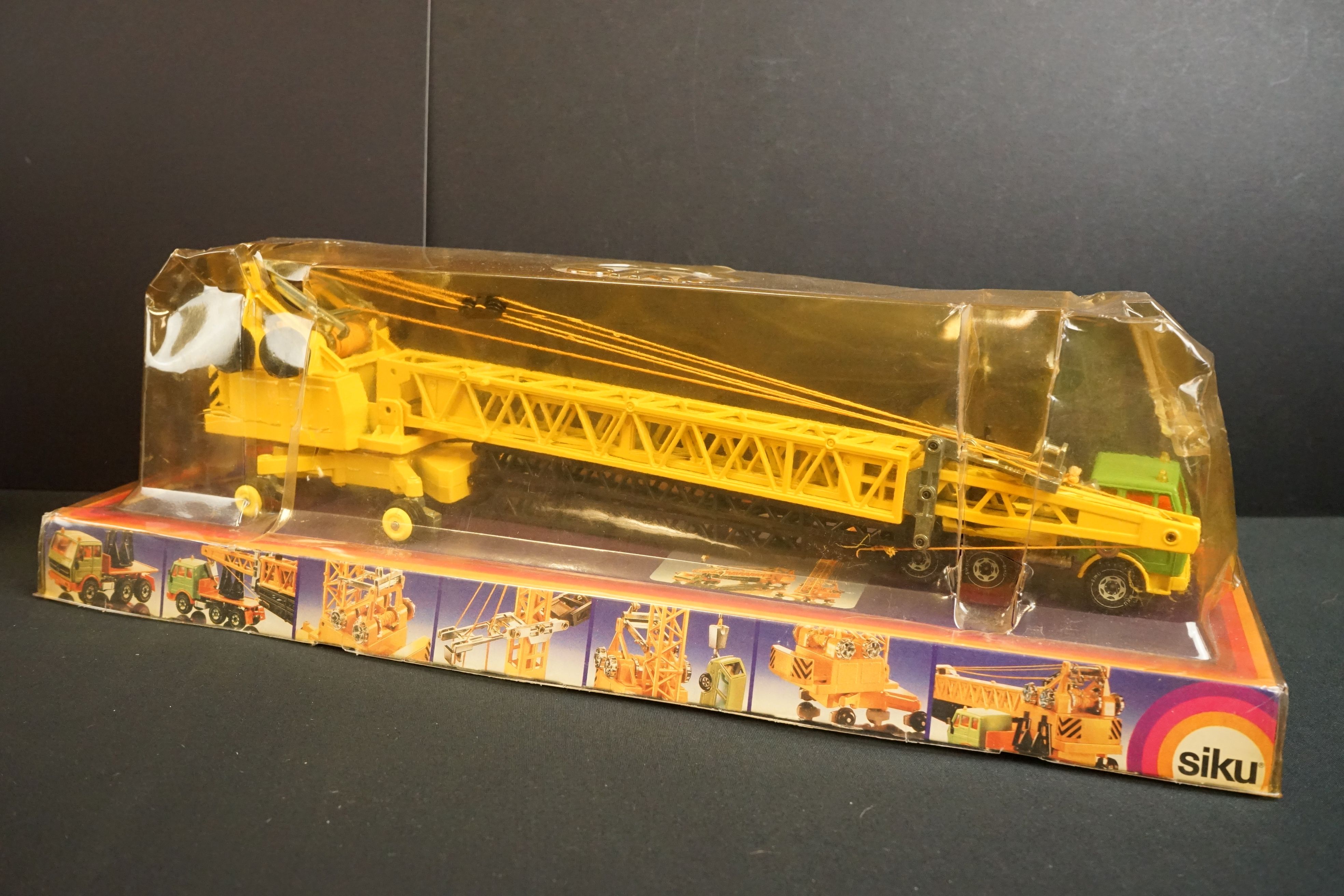 Seven boxed diecast models to include 2 x Siku (4011 Tower Construction ...