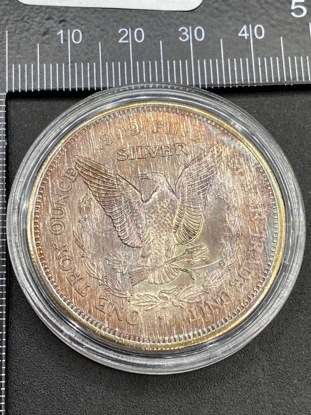 USA silver dollar 1985