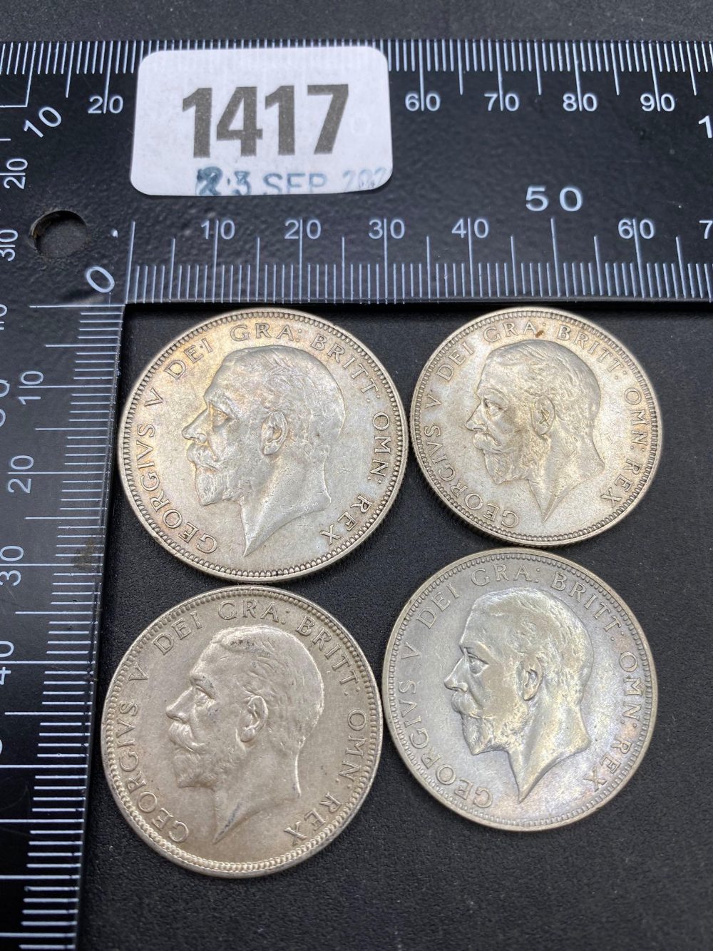 George V silver Coins Good condition