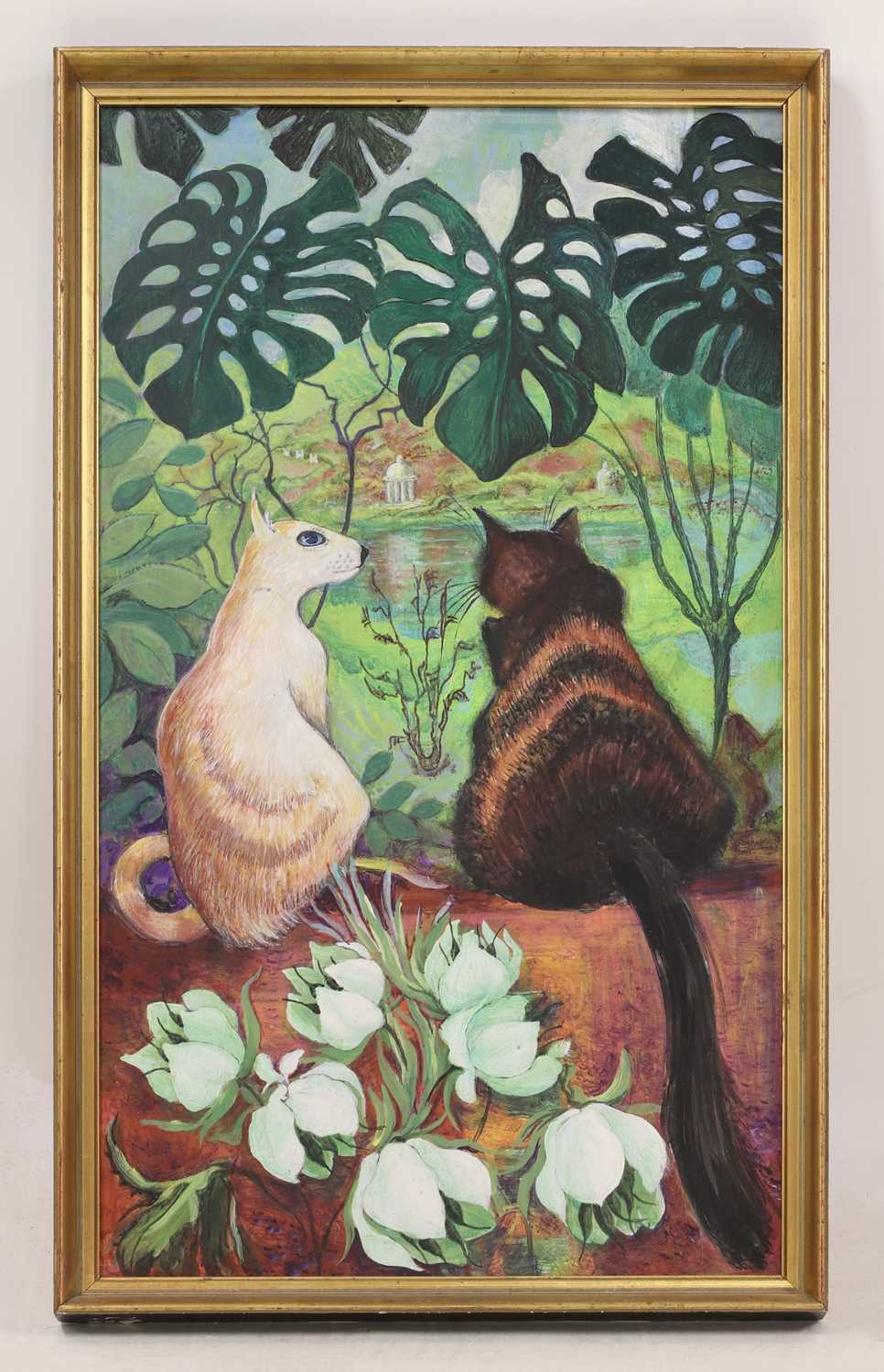 * Madeleine Joyce Pearson (1910-1989)Cats signed 'Madeline Pearson ...