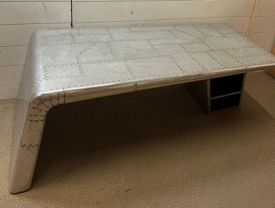 Timothy Oulton Aviator Blackhawk Industrial style table. (H50cm W120cm ...