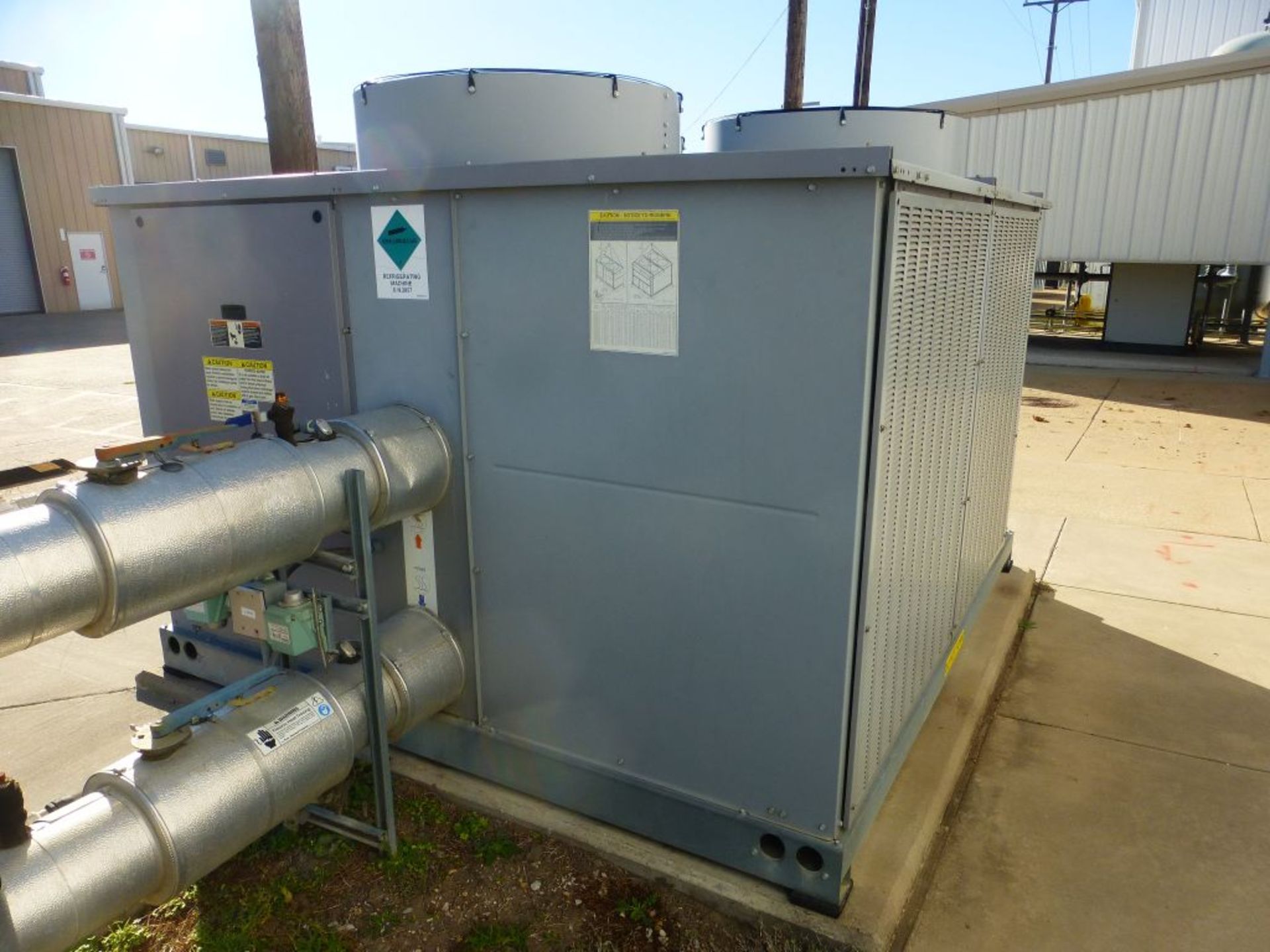 Carrier Chiller | Model No. 1P30RAP0356J-58F14; Serial No. S3414Q51608 ...