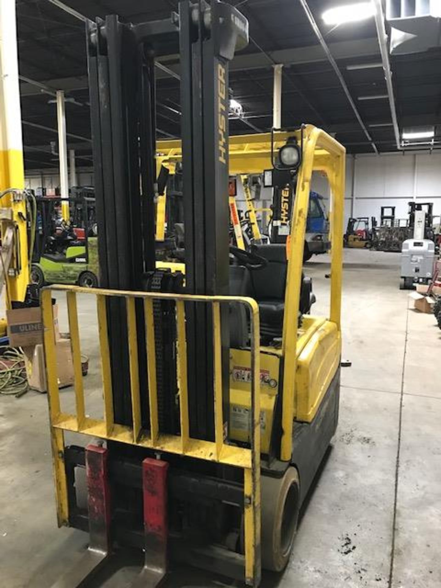 LOCATED IN FALL RIVER, MA- Used Hyster Forklift. Model J35XNT Specs ...