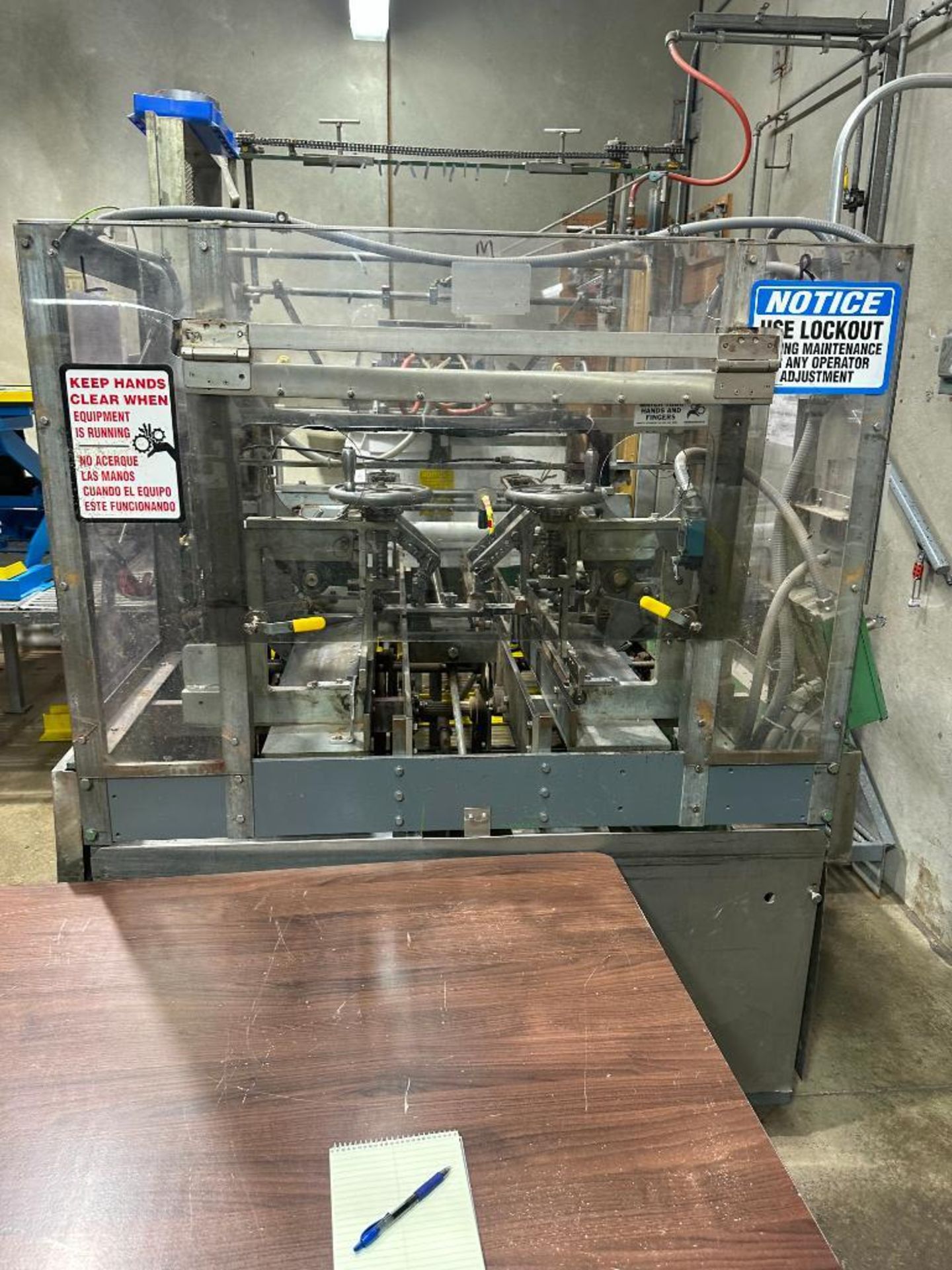 Nordson Heat Sealer 3500 and Packager Cabinet model:5-90 sn: M-1031 ...