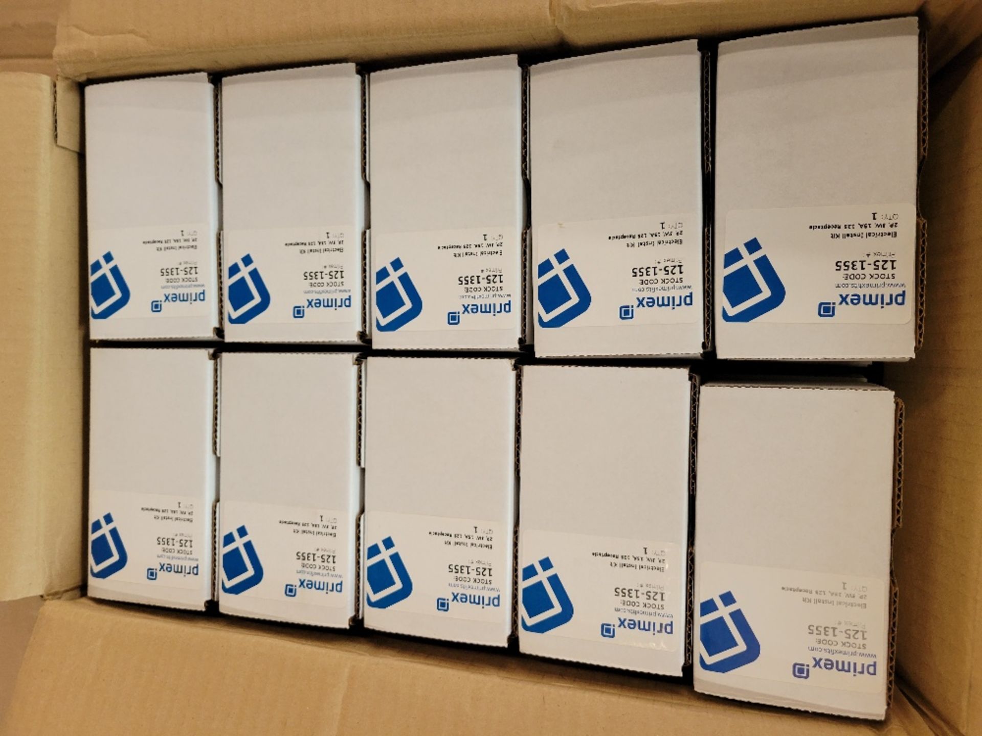 20x Primex Unused Surplus 125-1355 Outlets Duplex Outlet Kit 2P 15A 125V