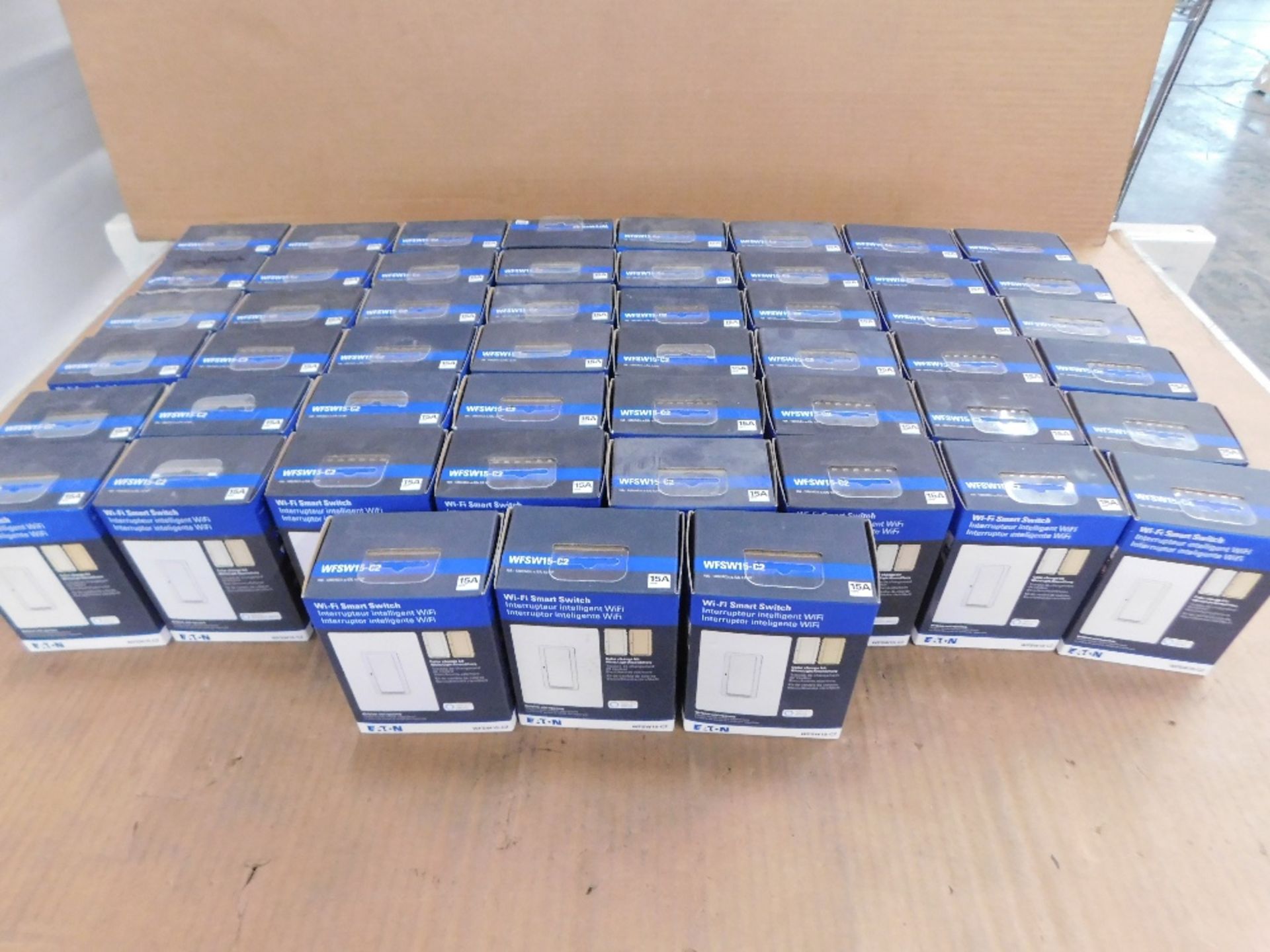51x Used Surplus Eaton WFSW15-C2-BX-LW Light and Dimmer Switches EA