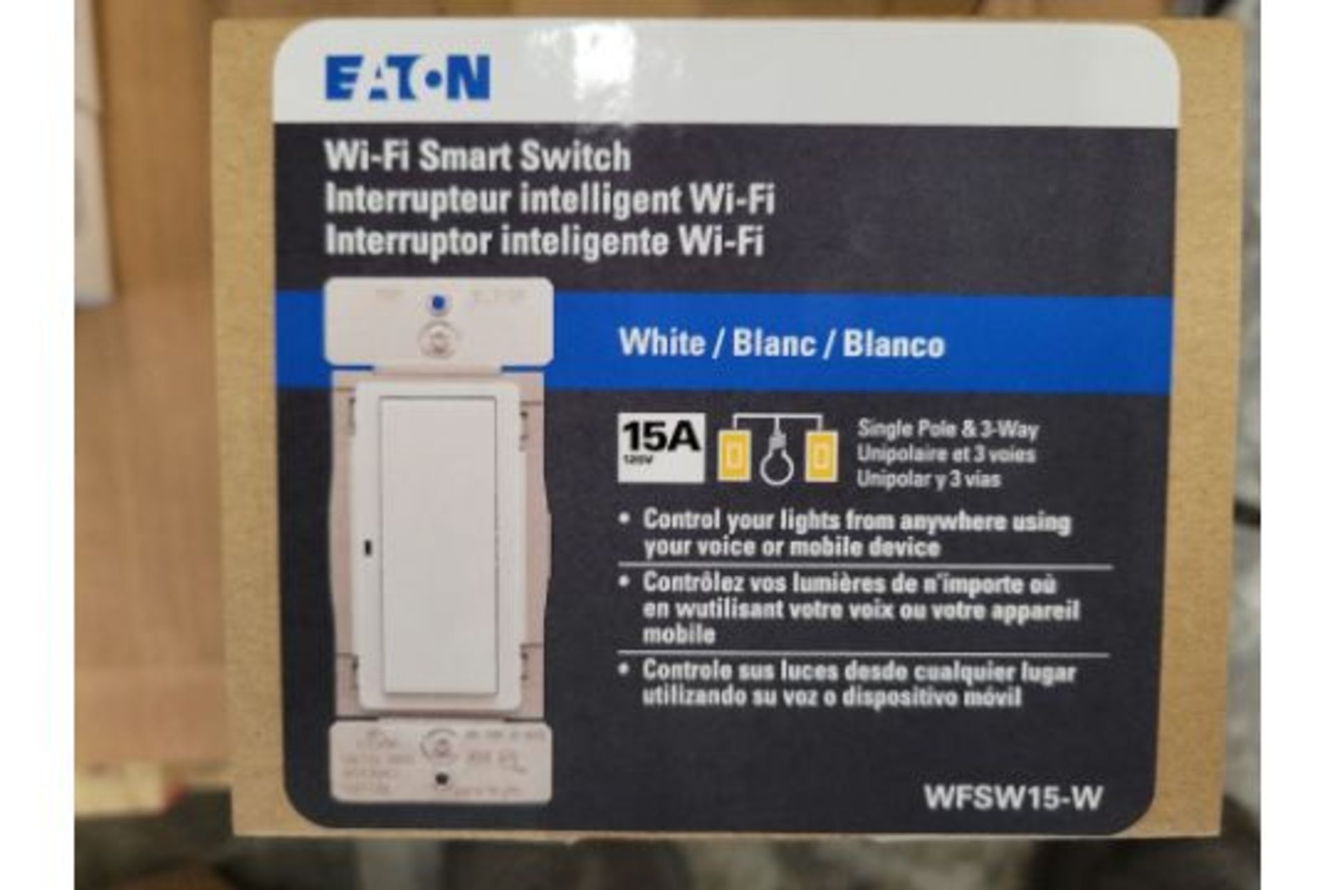36x Unused Surplus Eaton WFSW15-W-SP-L Outlets EA