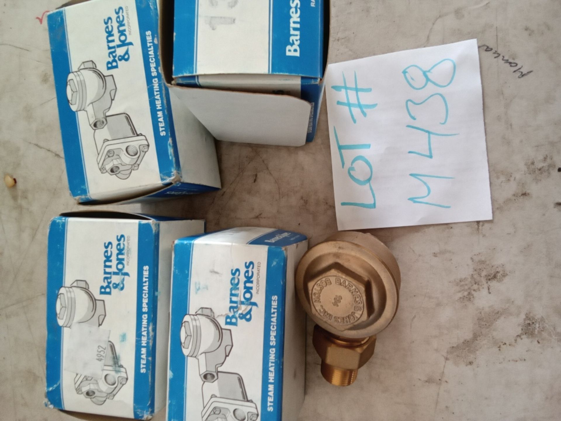 4x Unused Surplus BARNES & JONES 134A