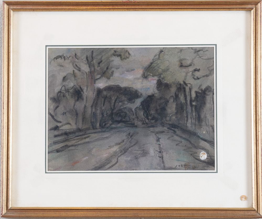 PIETRO ANGELINI (ForlÃ¬ 1888 â€“ Roma 1977) "Paesaggio", 1925. Tecnica ...