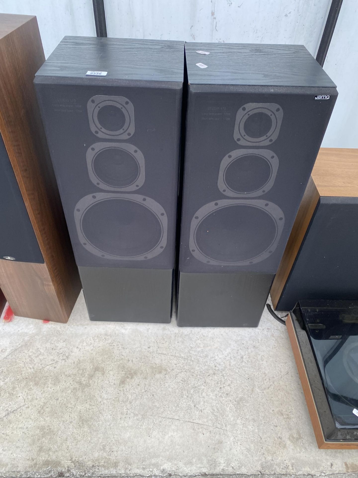 A PAIR OF JAMO STUDIO 170 FLOORSTANDING SPEAKERS- IEC2685